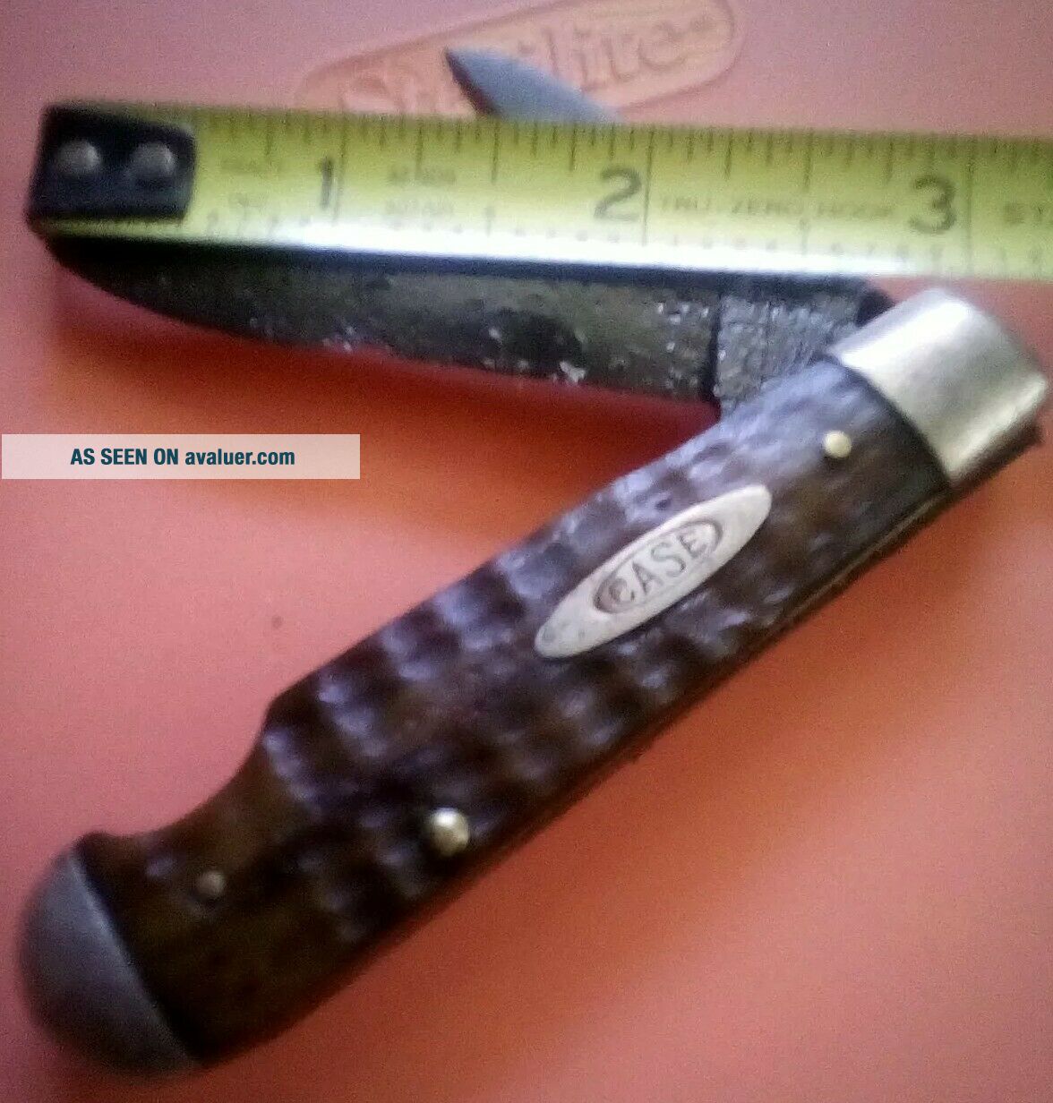 Rare Antique CASE 2 Blade Folding Hunter Pocket KNIFE USA | #3441985