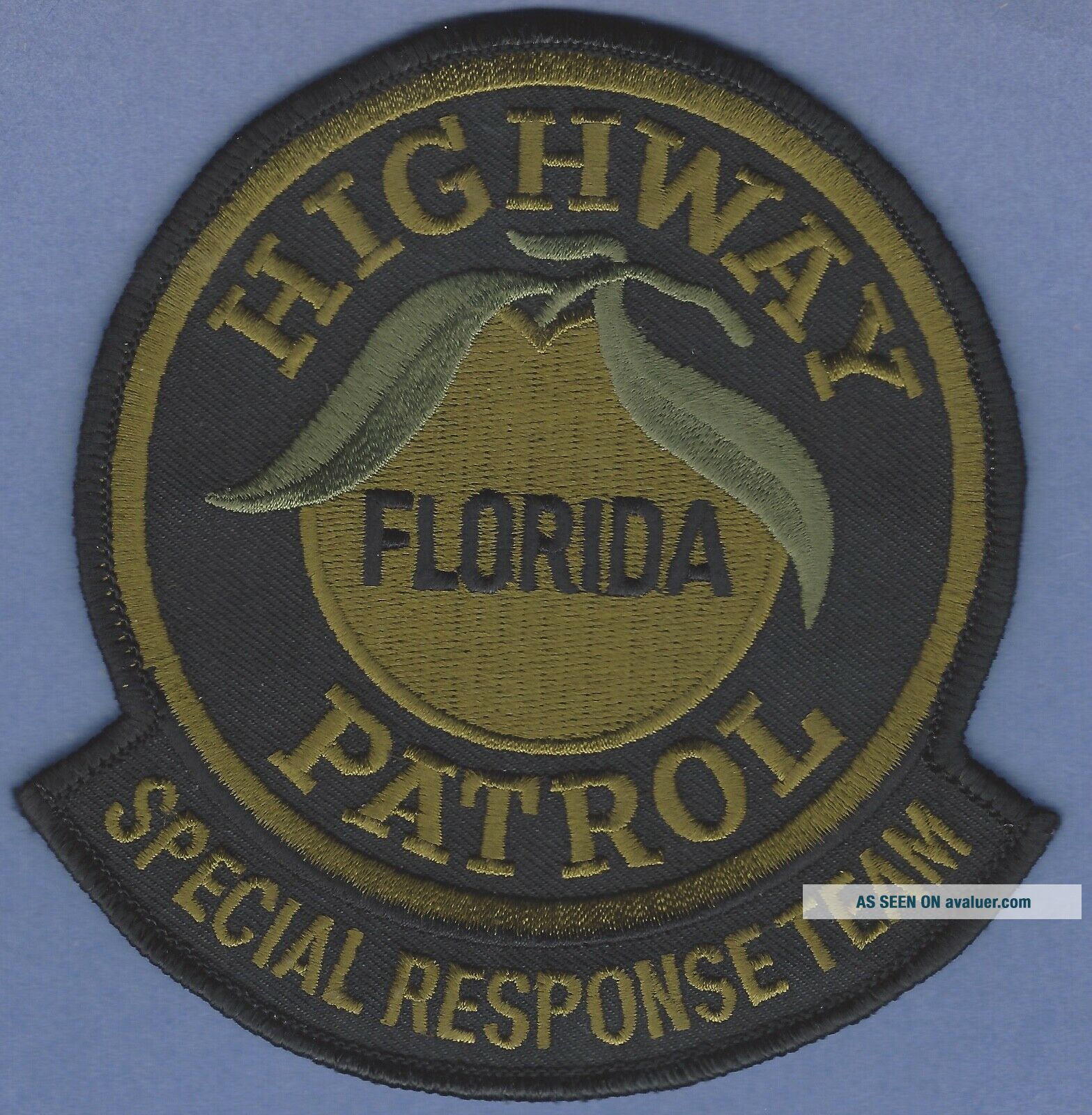 FLORIDA HIGHWAY PATROL SPECIAL RESPONSE TEAM POLICE PATCH GREEN | #3391934