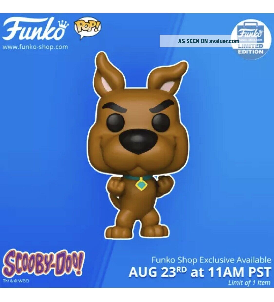 Funko Pop Scooby Doo: Scrappy Doo Funko Shop Exclusive. CONFIRMED ORDER ...