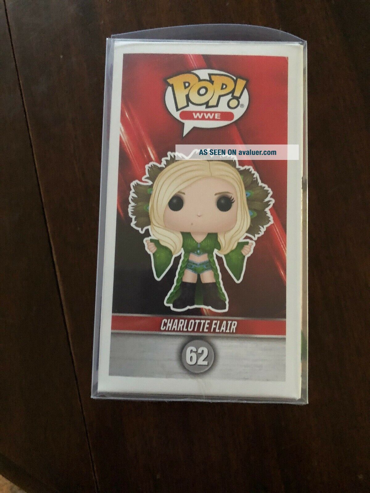 Charlotte Flair Signed WWE Funko Pop Dark Parlor And Finn Balor | #3467805