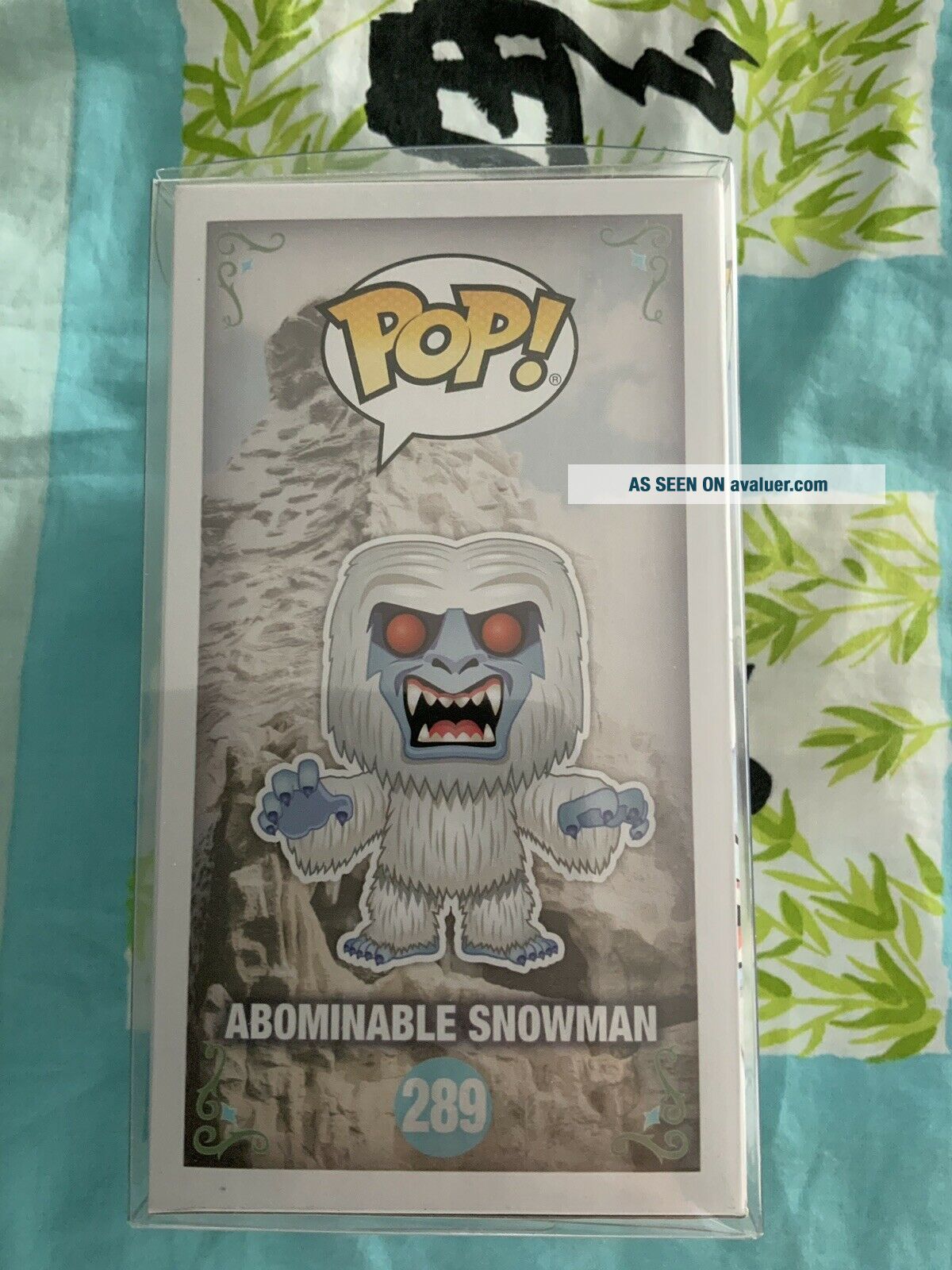 Funko Pop Abominable Snowman 289: Disney Parks Exclusive With Pop ...
