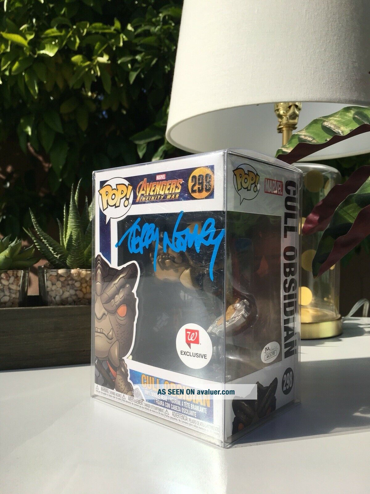 Autographed Cull Obsidian Funko Pop Signed By Terry Notary | #3466080