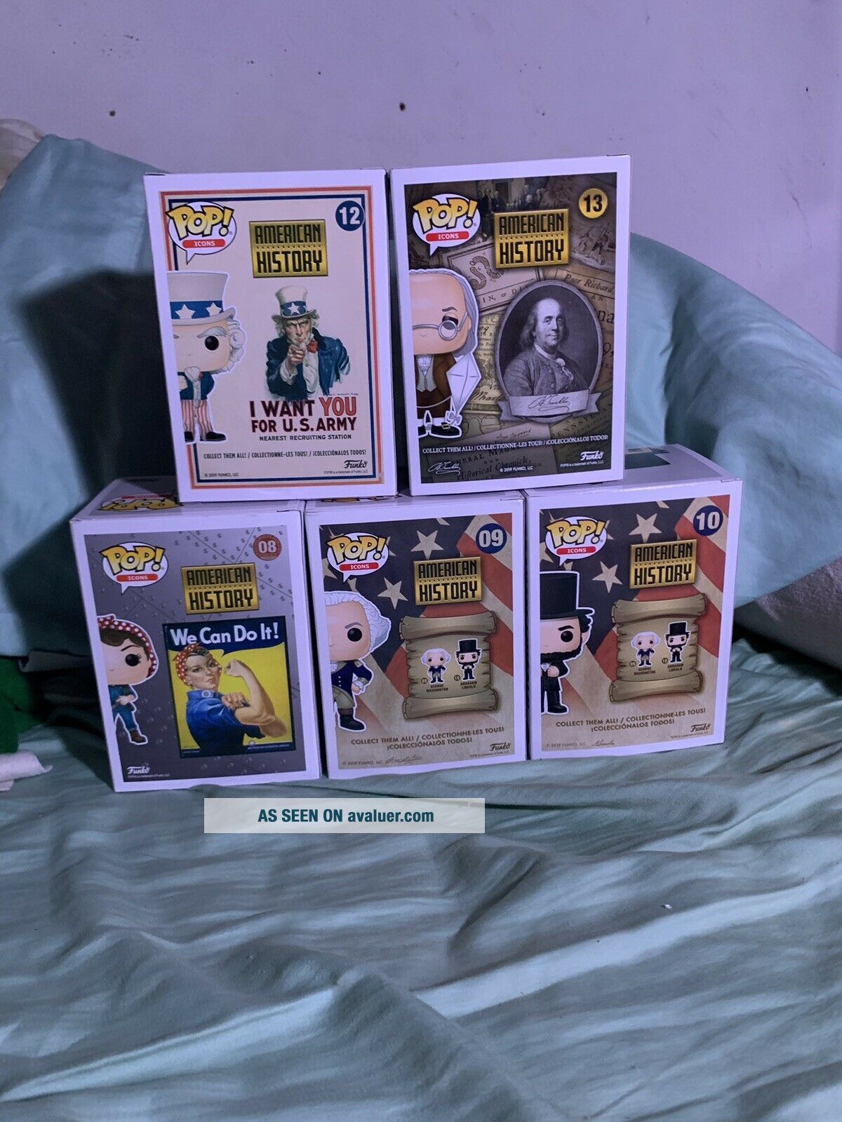 Funko Pop American History COMPLETE SET Target Exclusive Vinyl Figure ...