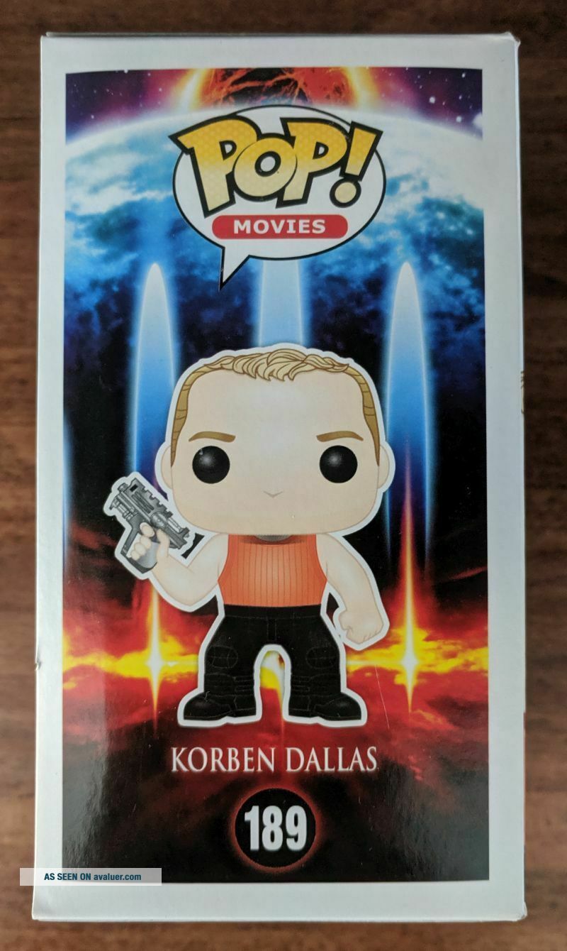 Funko POP Movies The Fifth Element Korben Dallas 189 | #3484179
