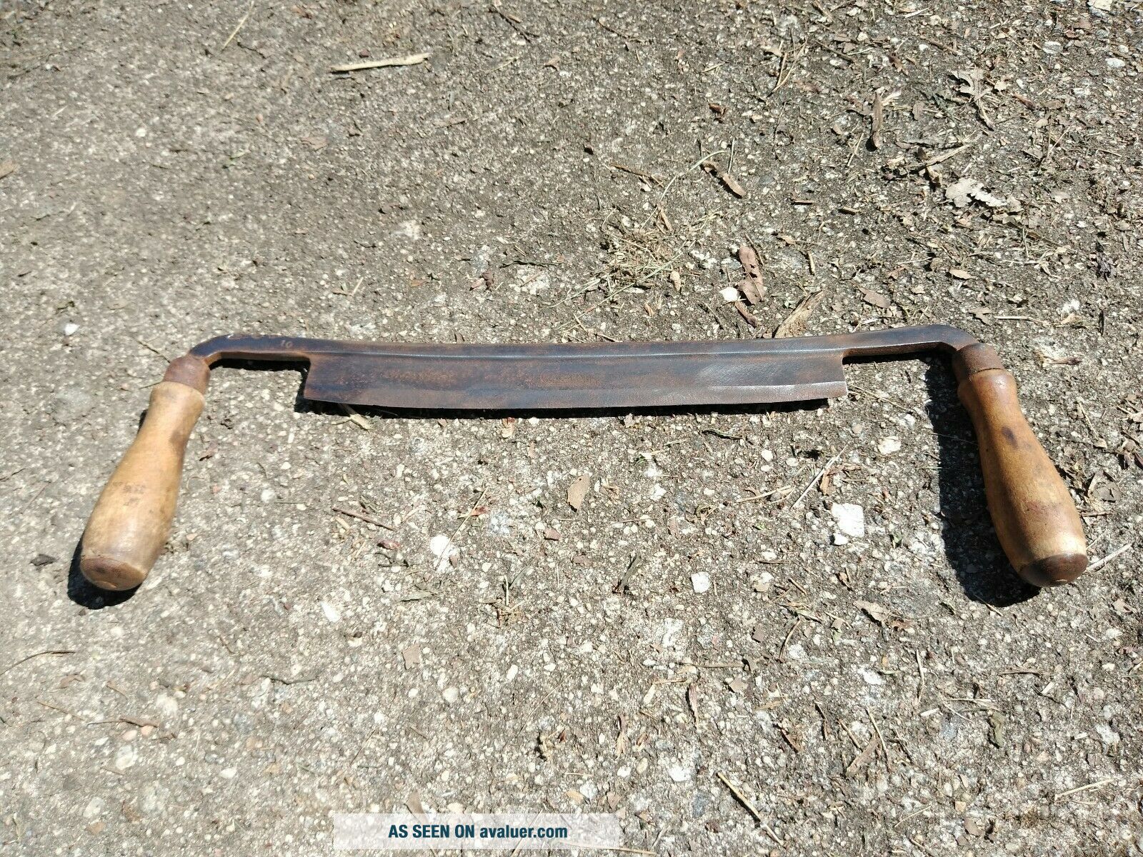 Antique Challenger Draw Knife 10 Inch Woodworking Tool | #3496600