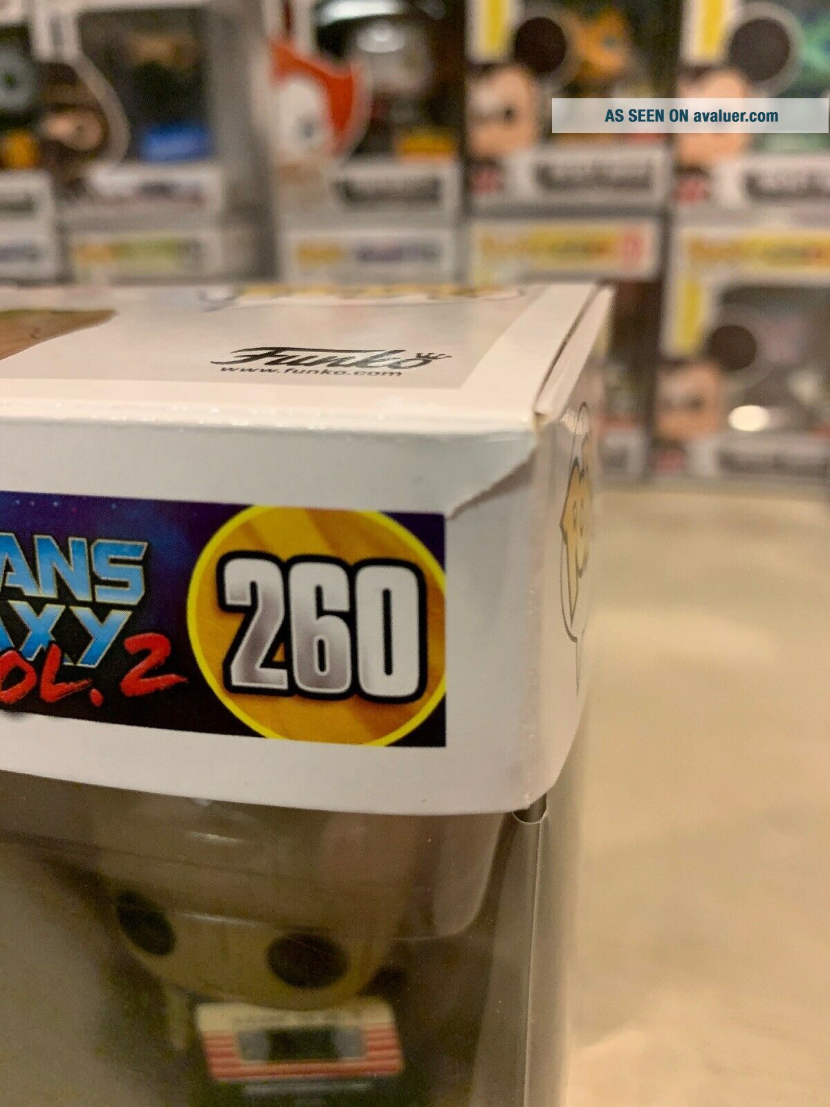FUNKO POP GROOT 260 MCC EXCLUSIVE GUARDIANS MARVEL RARE HTF VINYL ...