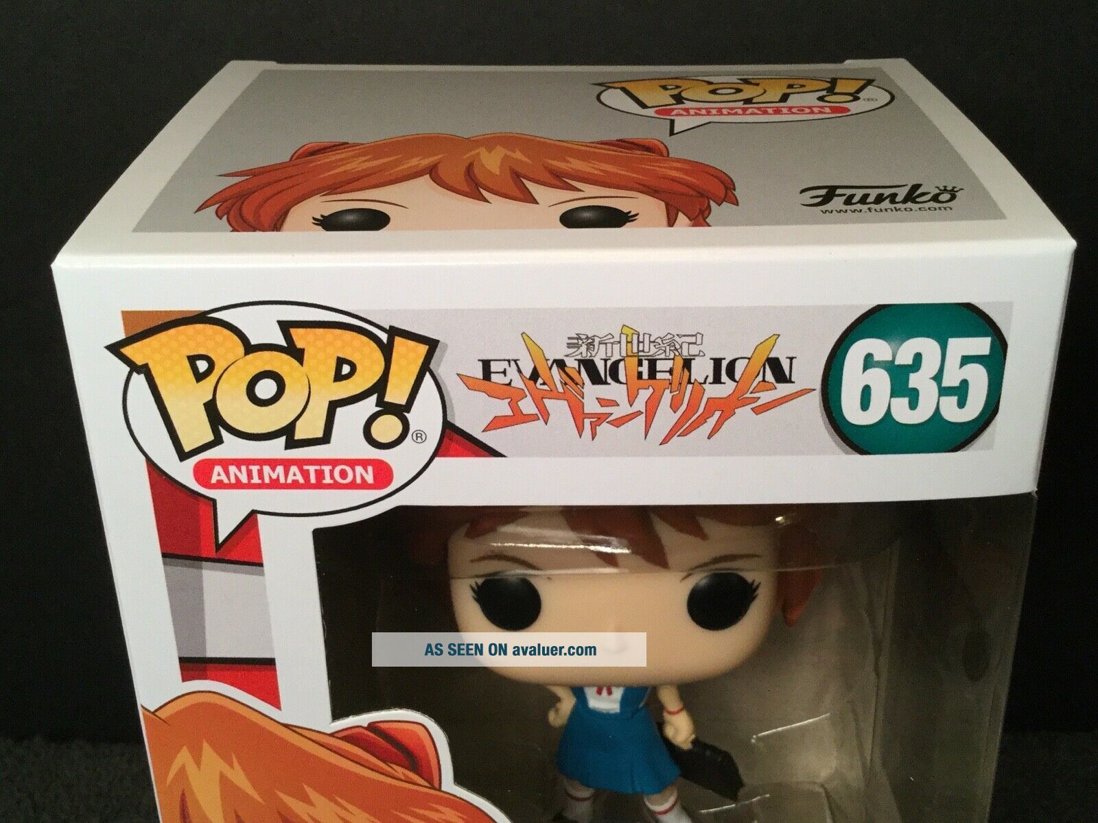 FUNKO POP 2019 SDCC 635 ASUKA NEON GENESIS EVANGELION Official Sticker ...