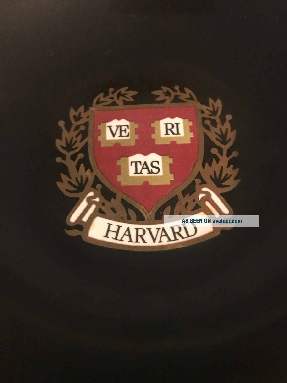 Vintage Couroc Bowl Harvard University Ve Ri Tas | #3463479