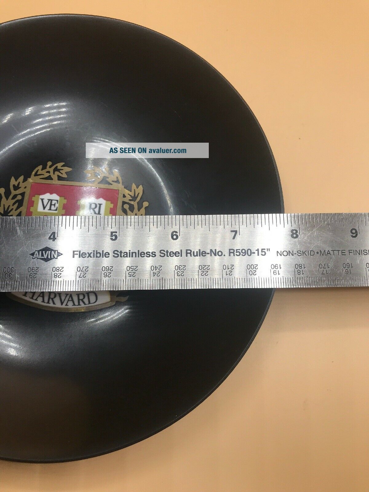 Vintage Couroc Bowl Harvard University Ve Ri Tas | #3463479