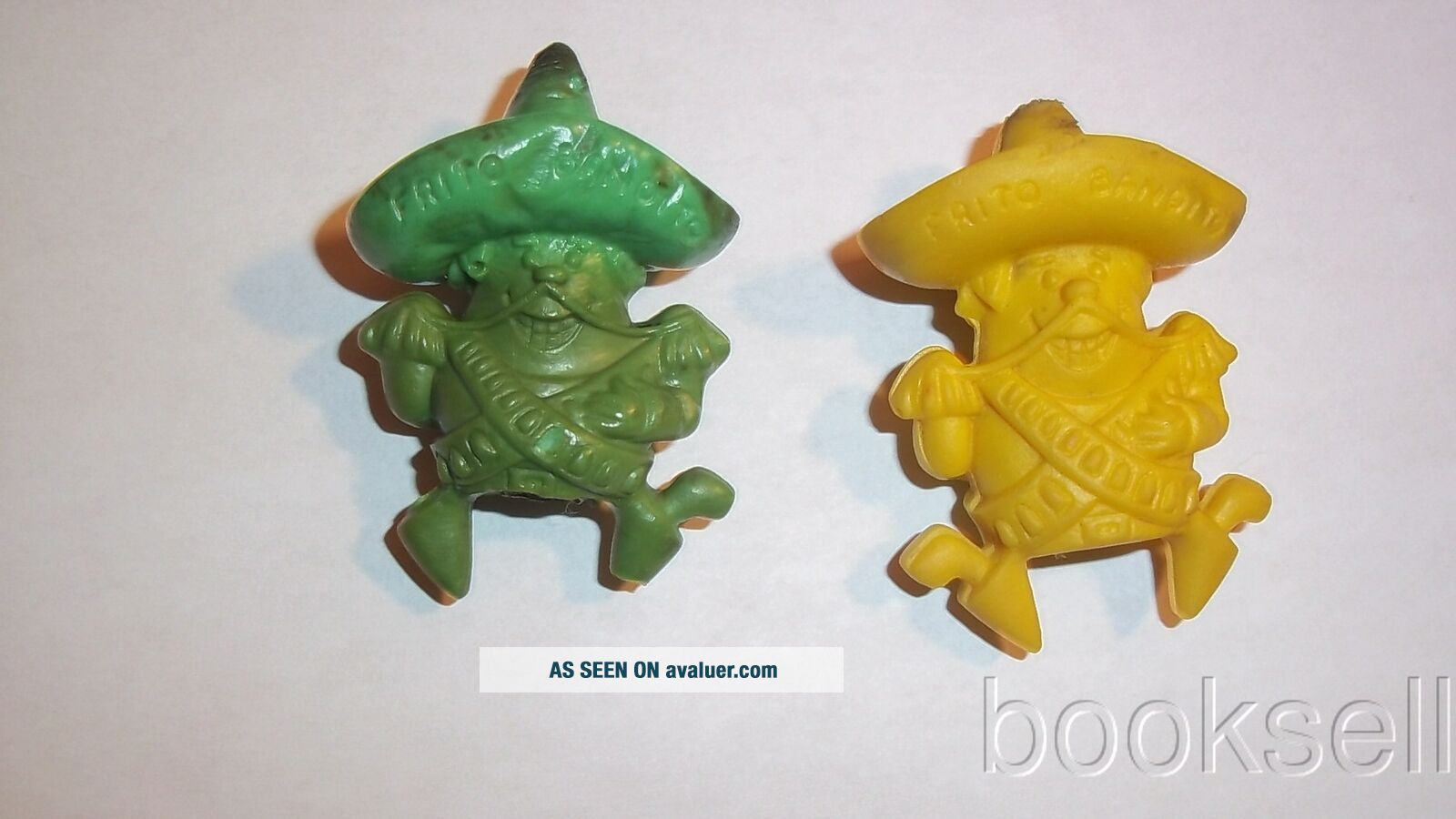 & VINTAGE 1968 RUBBER FRITO LAY " FRITO BANDITO " PENCIL TOPPERS | #3470470