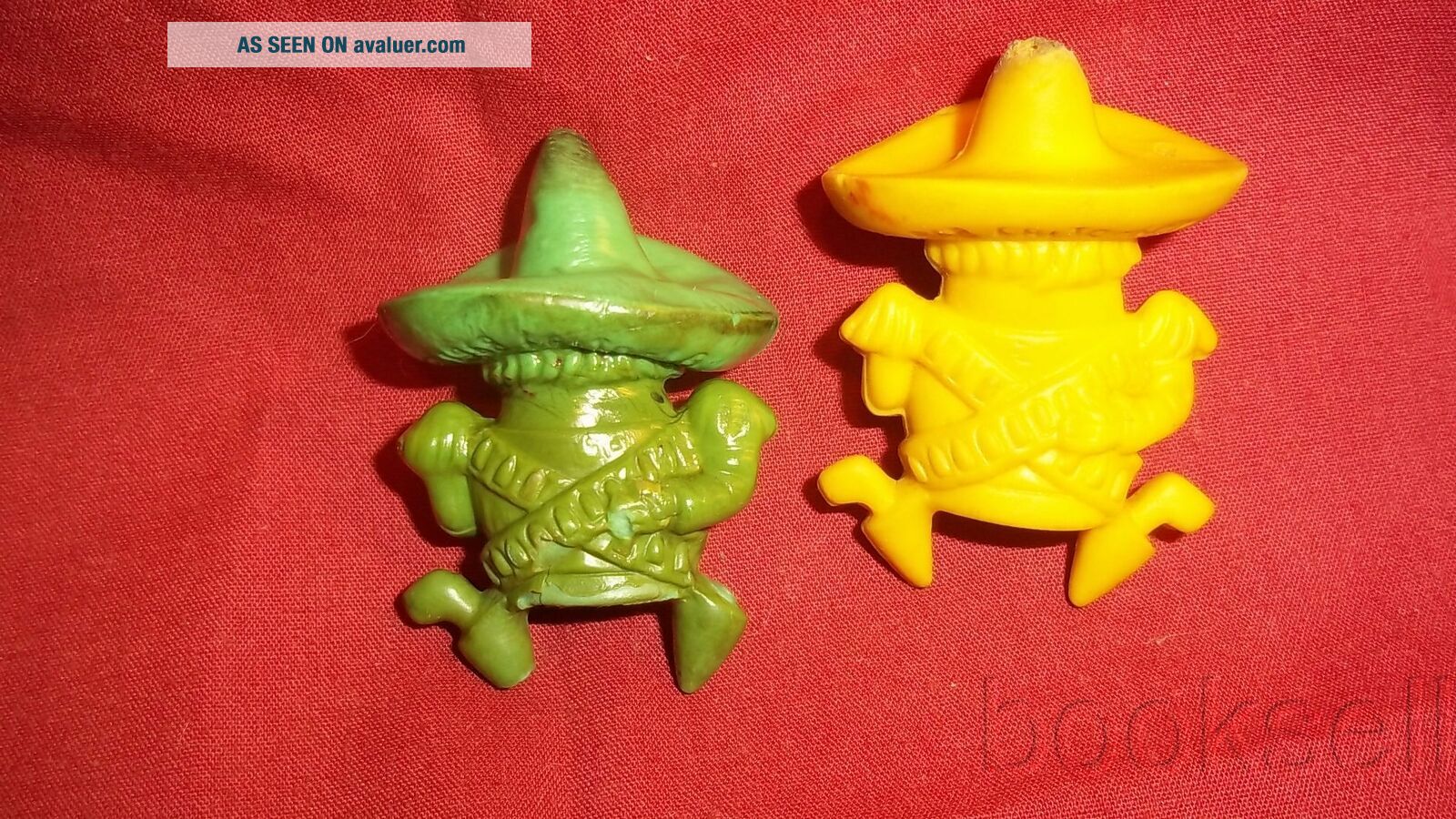 & VINTAGE 1968 RUBBER FRITO LAY " FRITO BANDITO " PENCIL TOPPERS | #3470470