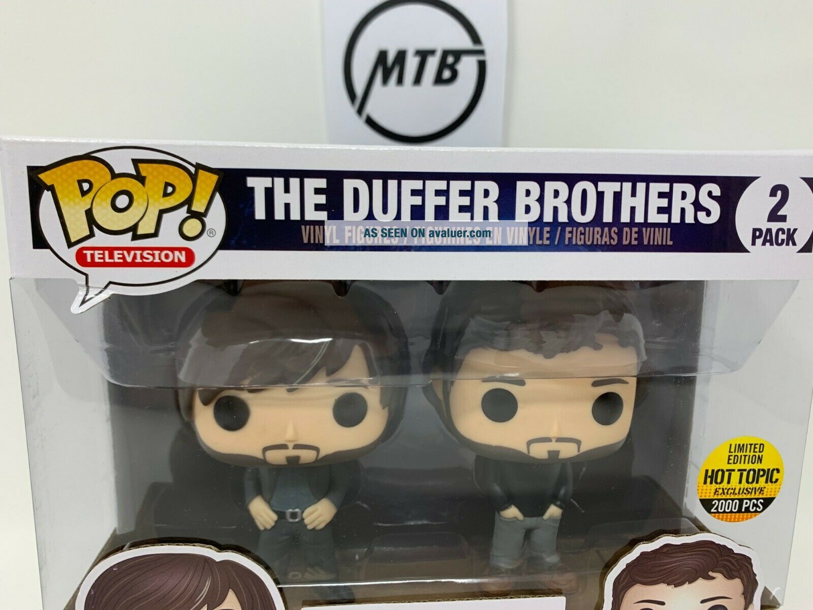 FUNKO POP STRANGER THINGS THE DUFFER BROTHERS 2 PACK HOT TOPIC ...