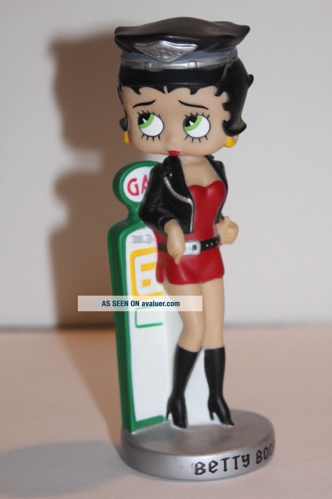 Funko Betty Boop The Biker Wacky Wobbler Bobble Head 2003 Pin Up Girl ...