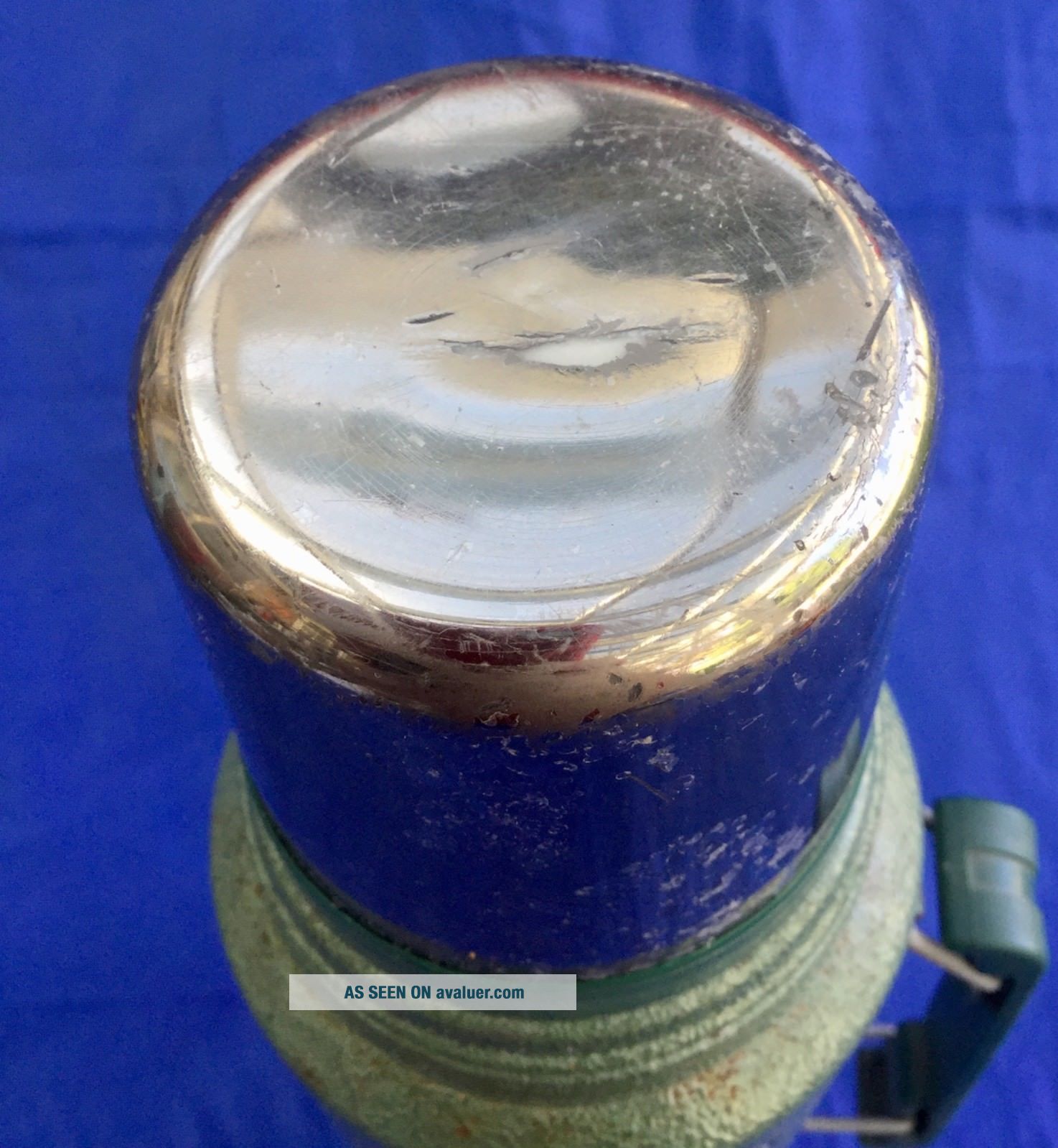 VINTAGE STANLEY ALADDIN A - 944DH THERMOS VACUUM BOTTLE POUR THROUGH ...
