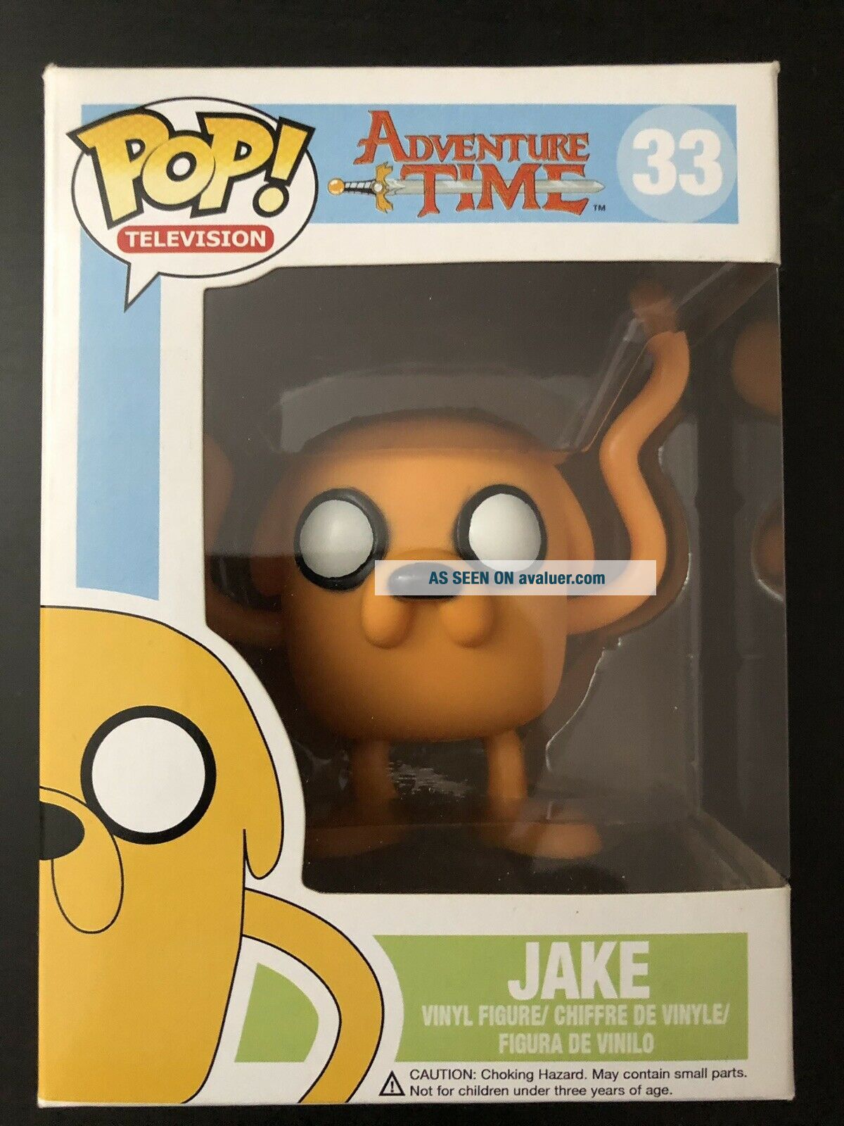 Funko Pop Television Adventure Time Jake 33 (box Wear) | #3574153