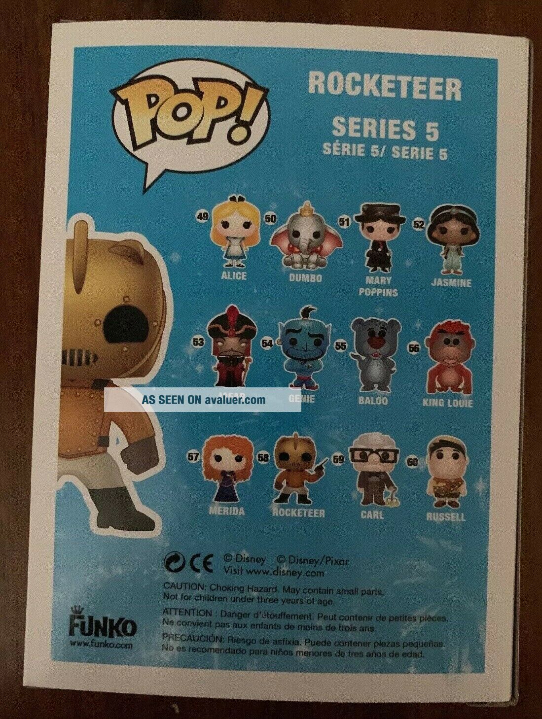 Funko Pop Disney Rocketeer 58 NIB (VAULTED / VERY RARE) | #3590420