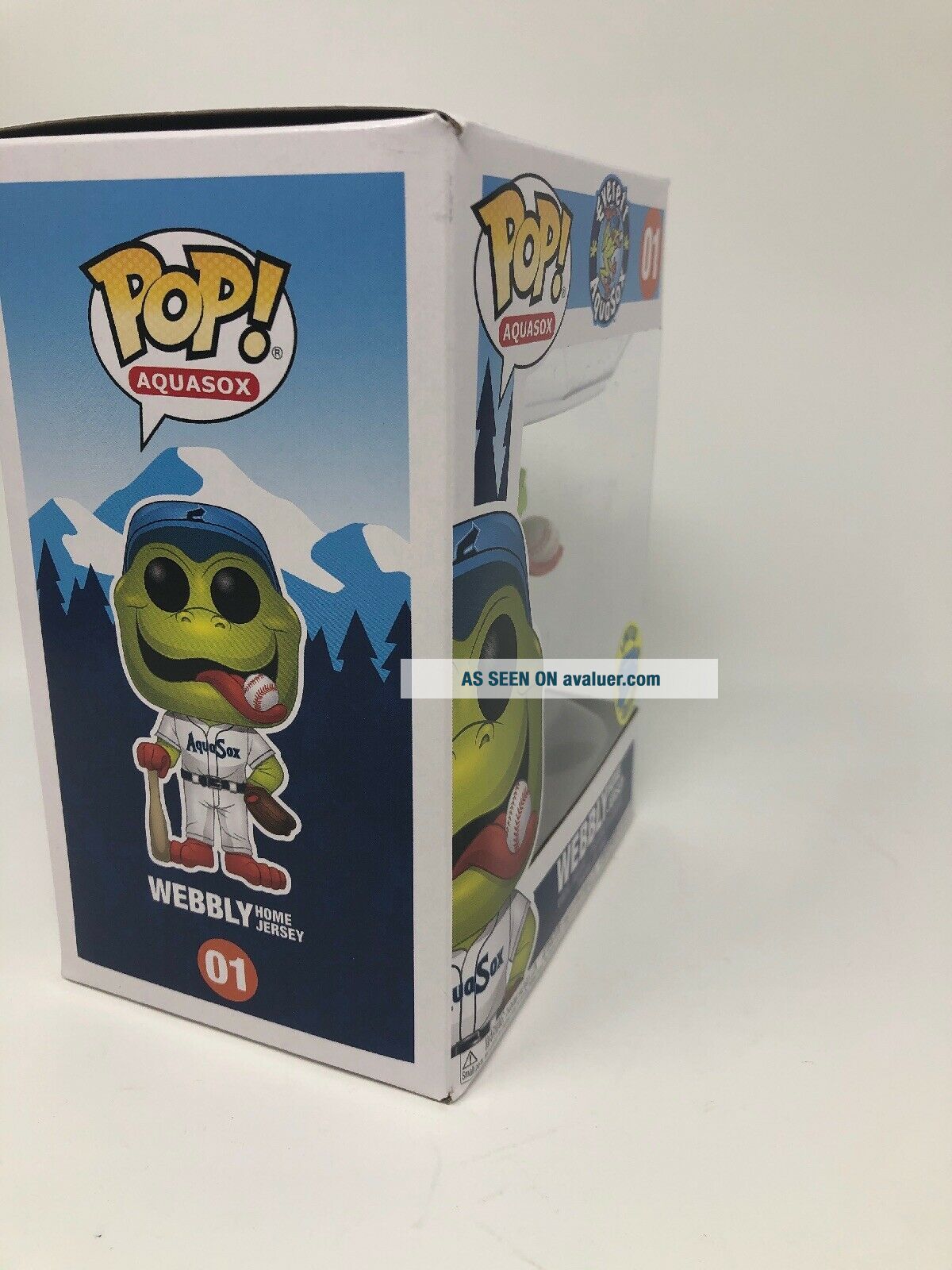 Funko Pop Everett Aquasox Baseball Webbly 01 SGA Game Exclusive LE ...