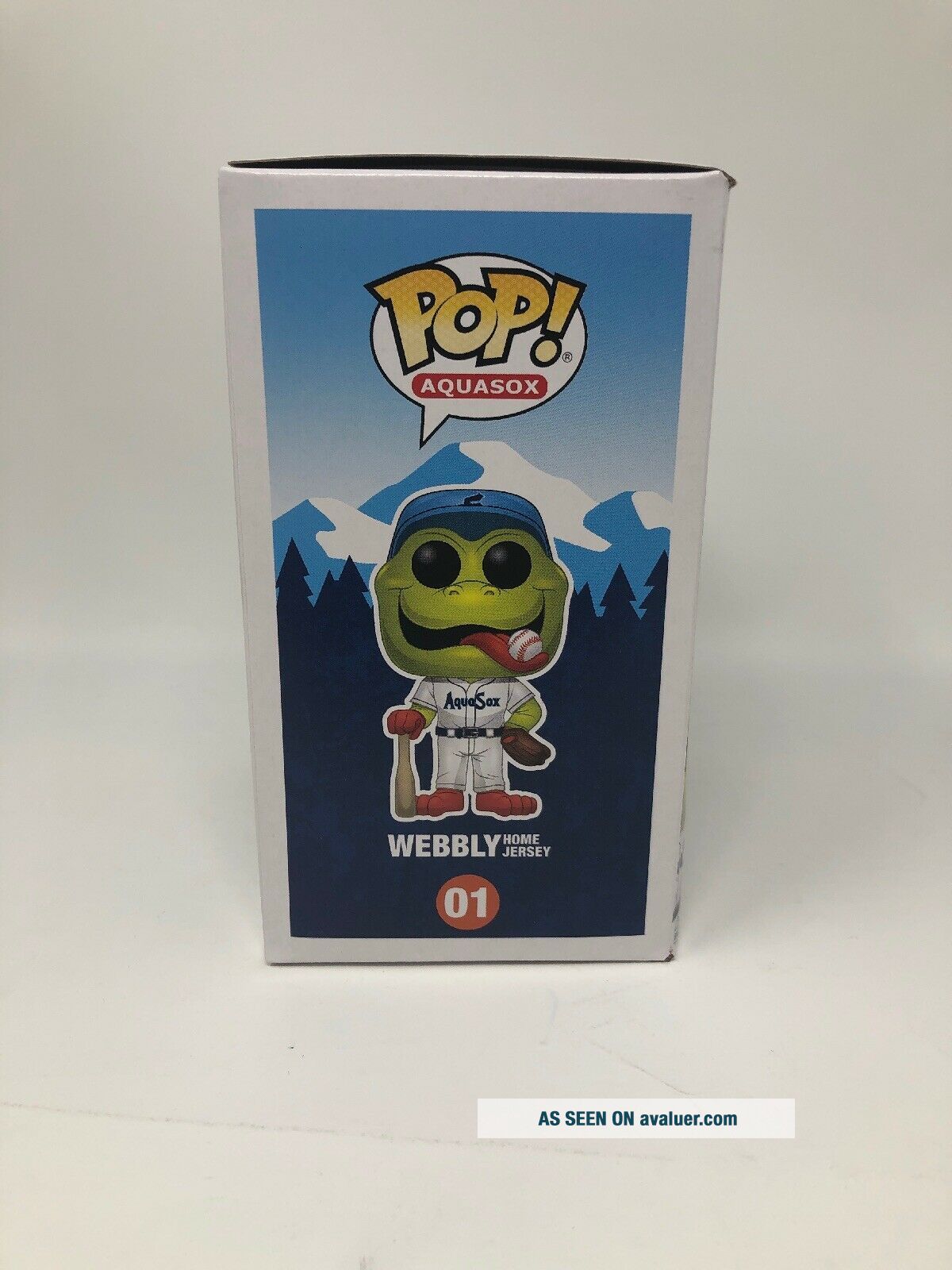 Funko Pop Everett Aquasox Baseball Webbly 01 SGA Game Exclusive LE ...