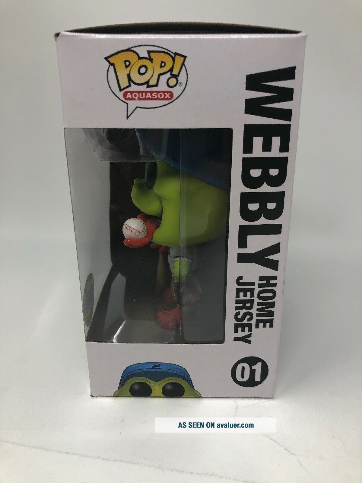 Funko Pop Everett Aquasox Baseball Webbly 01 SGA Game Exclusive LE ...