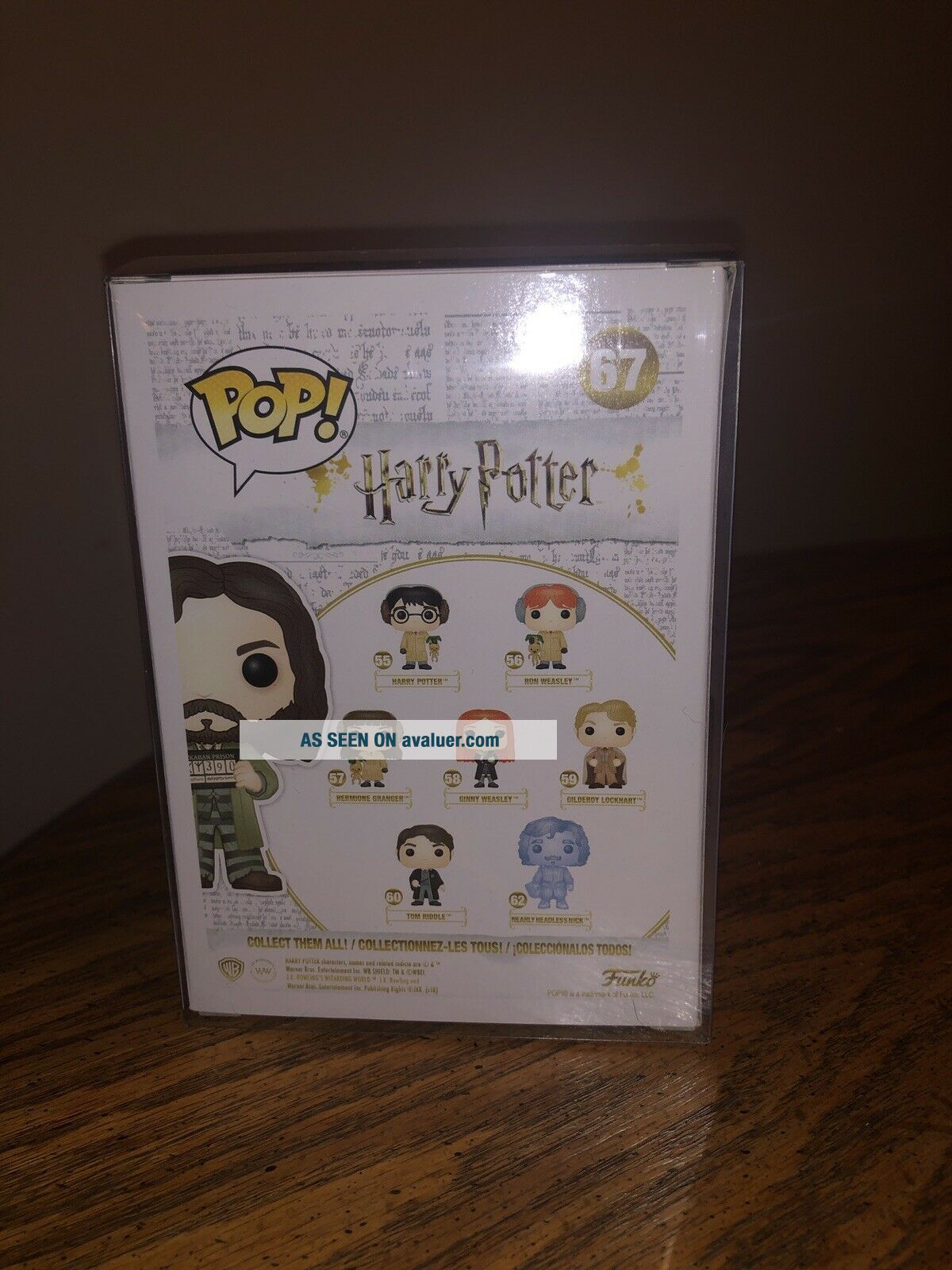 Harry Potter POP Movies Sirius Black Vinyl Figure 67 Chase With ...