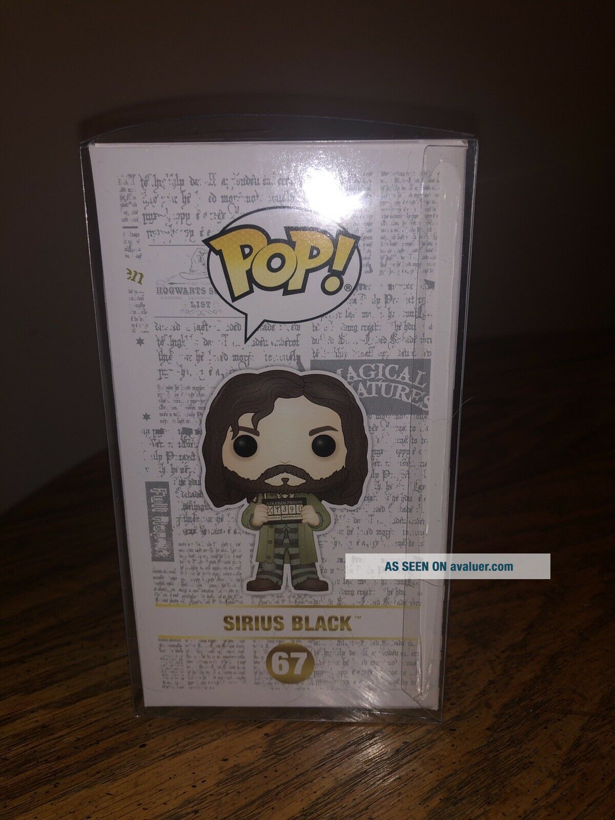 Harry Potter POP Movies Sirius Black Vinyl Figure 67 Chase With ...