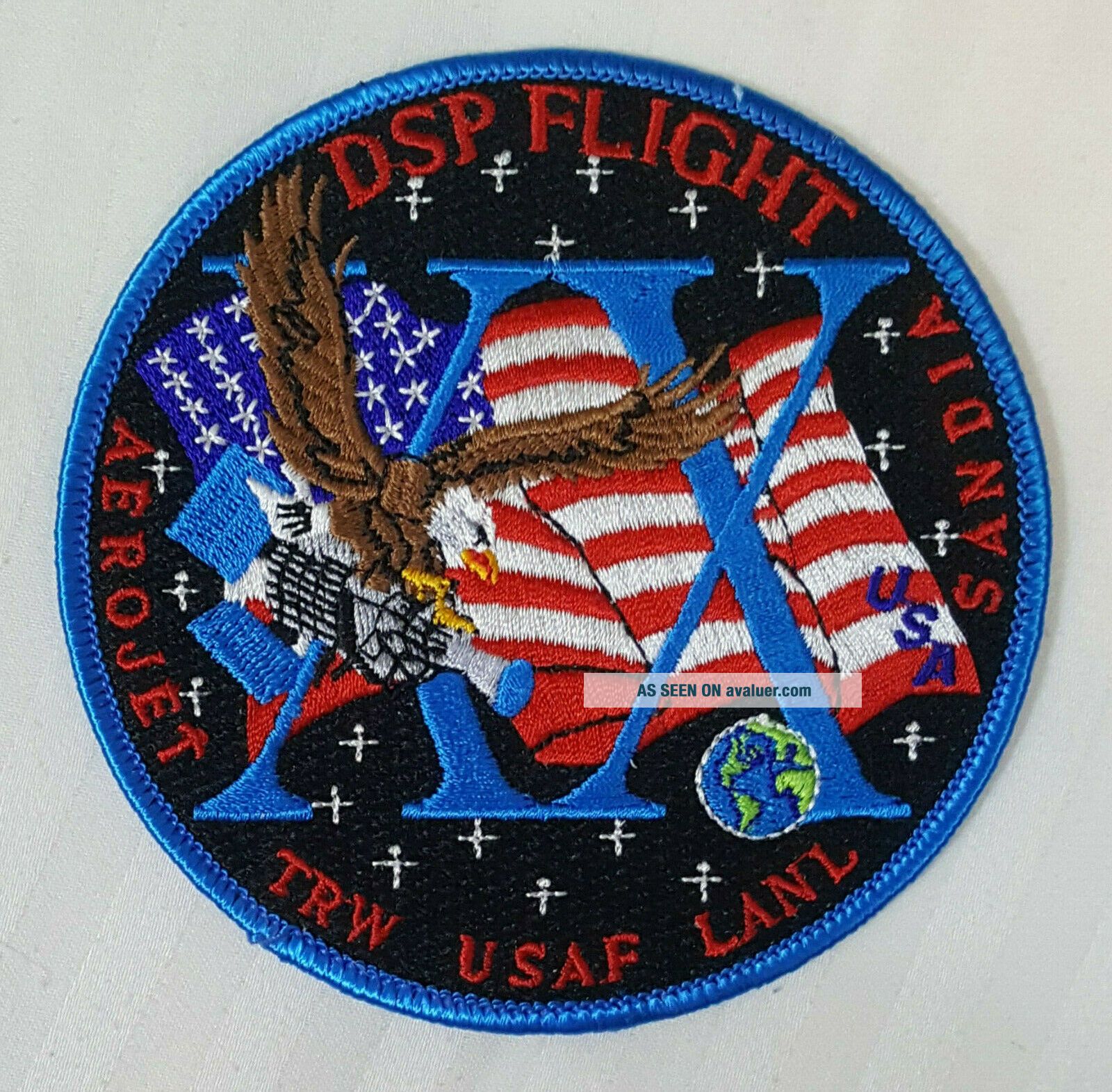 DSP (Defense Support Program) Flight 20 Mission Patch | #3552565