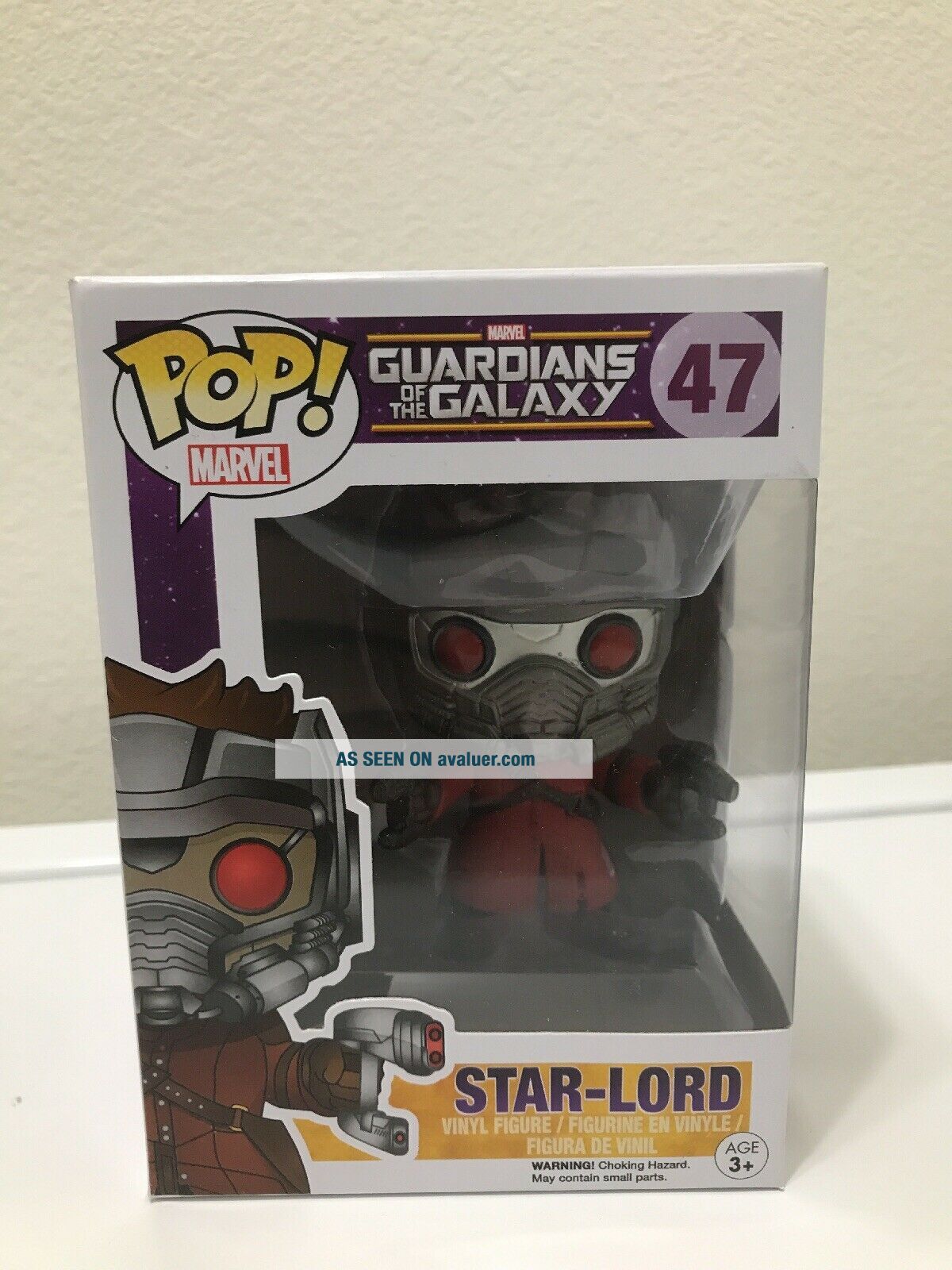 Funko Pop Marvel Guardians Of The Galaxy Star - Lord 47 | #3593645