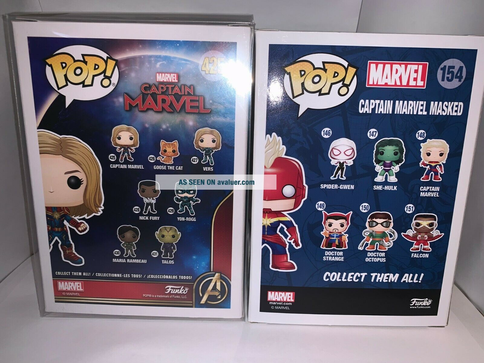 Captain Marvel Funko Pop Duo Chase And GTS Exclusive | #3609397