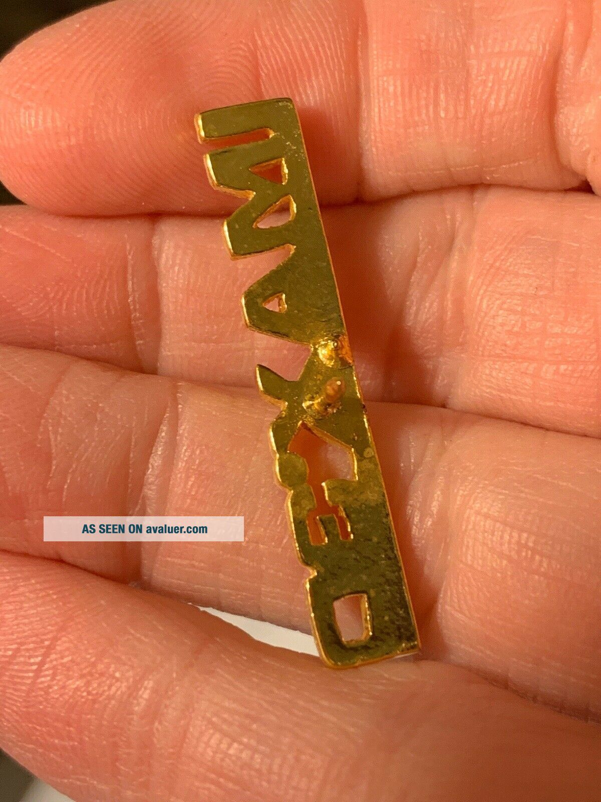 Vintage Imax 3 - D Movie Theatre Gold Tone Lapel Pin (CC) | #3608770