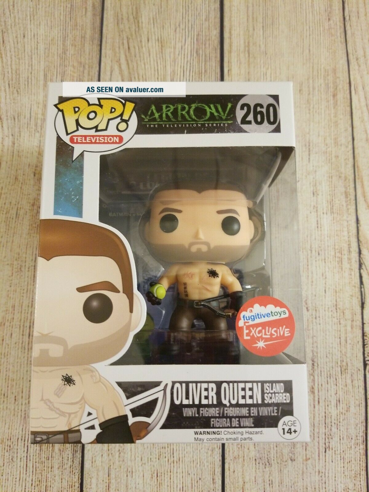 Funko Pop Oliver Queen Island Scarred Fugitive Toys Exclusive. Arrow ...