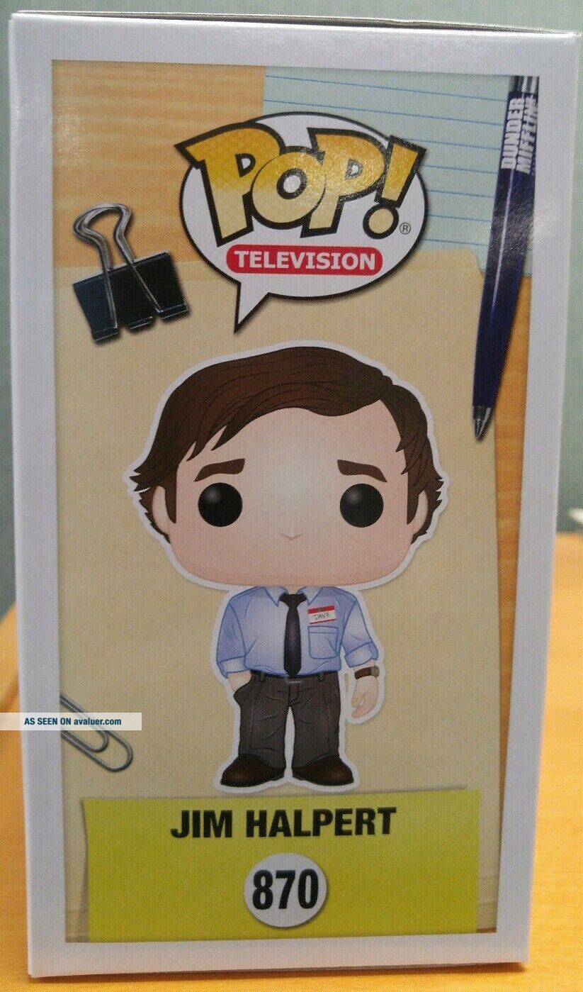Funko Pop The Office Chase Jim Halpert In Hand | #3629753