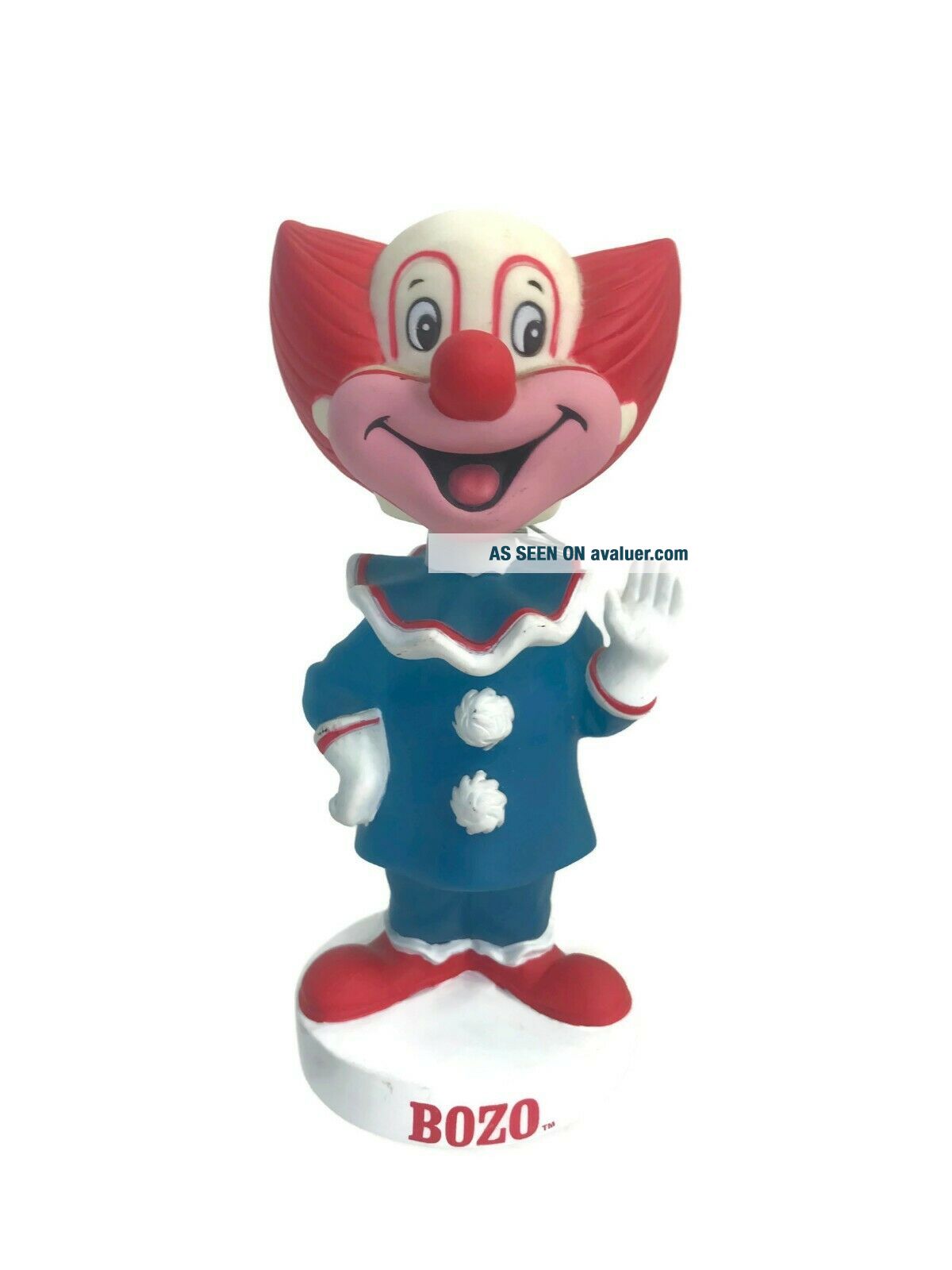 2001 Funko Bozo The Clown Wacky Wobbler Bobble Head Nodder Toy Pop ...