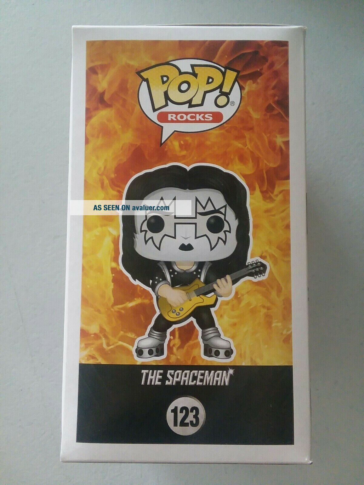 Funko Pop Rocks: Kiss The Spaceman 123 Vinyl Figure | #3644270