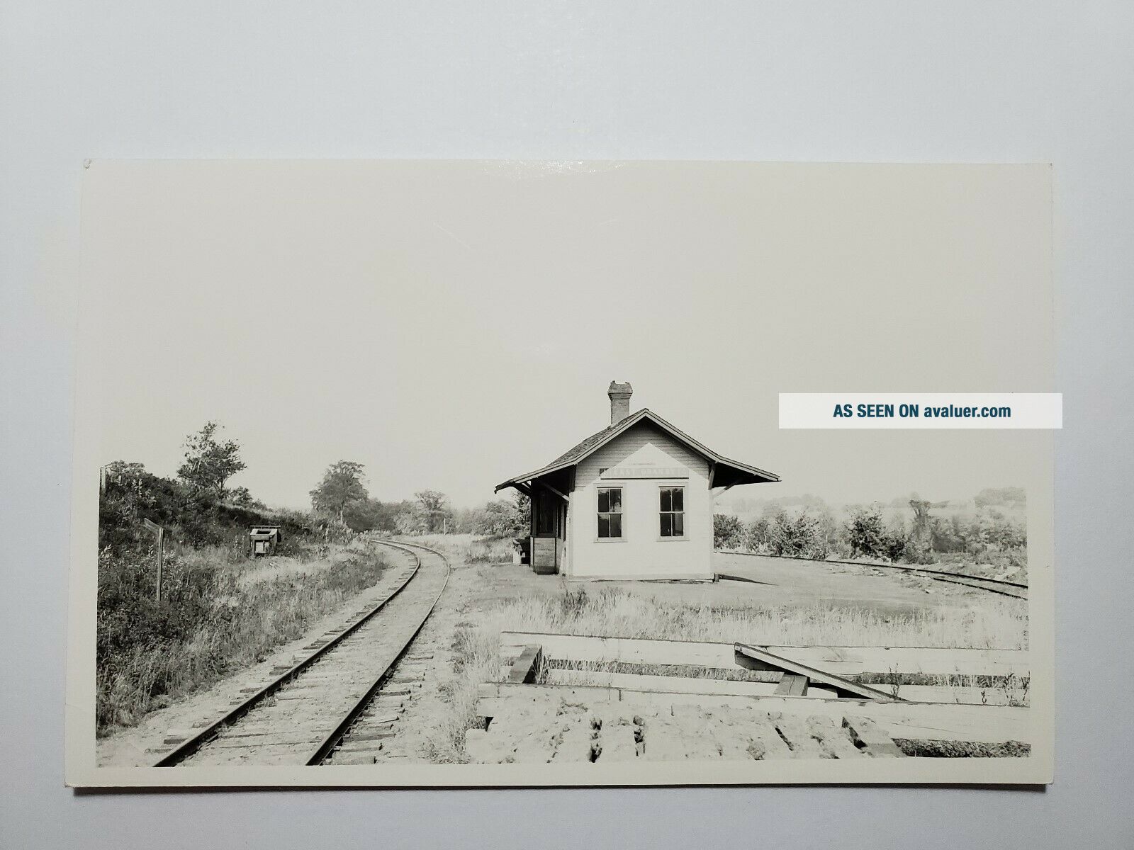 Vintage RPPC East Granby Connecticut Conn CT Railroad Station Postcard ...