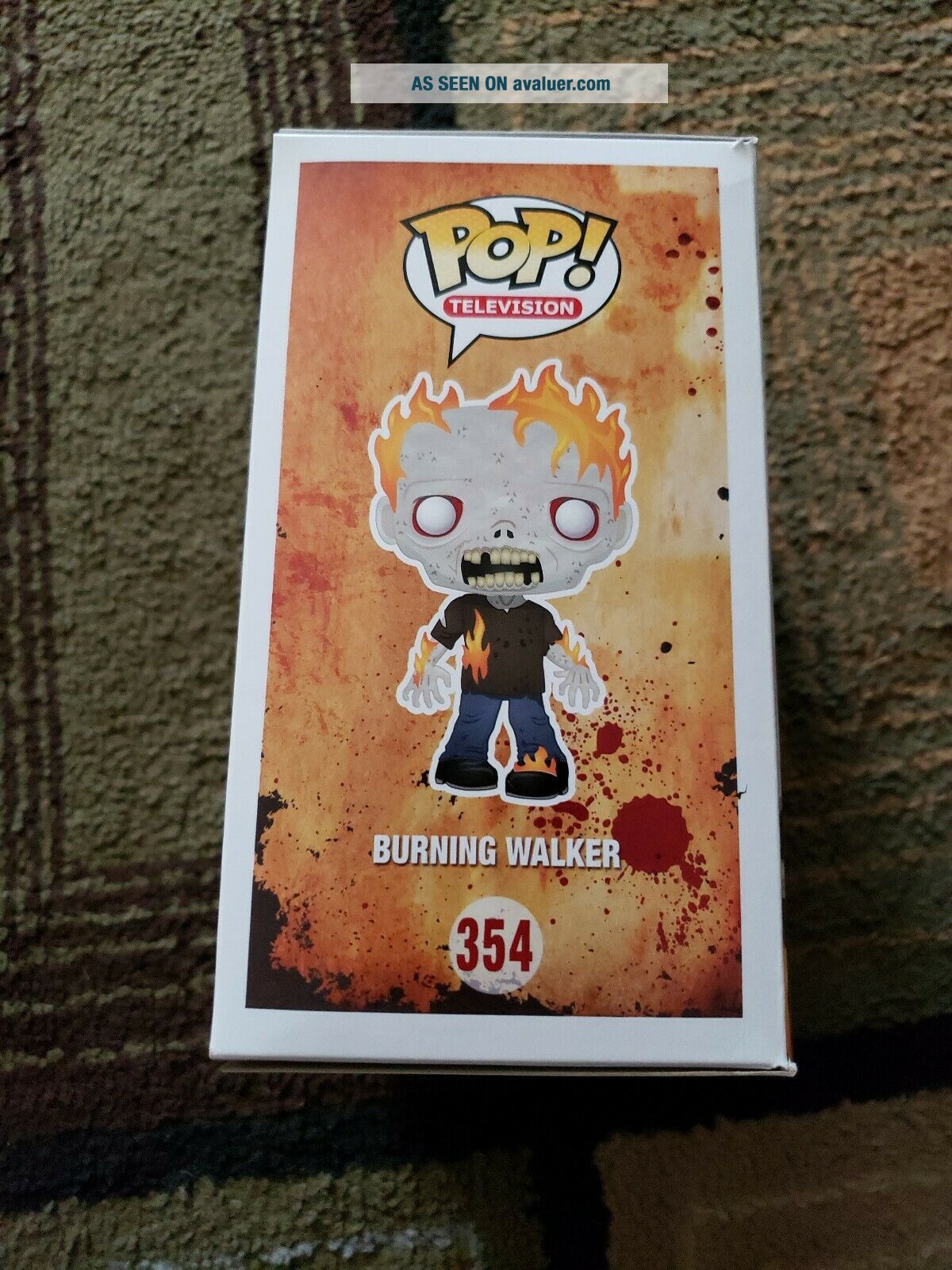 Funko Pop Television The Walking Dead Burning Walker SDCC 2016 ...