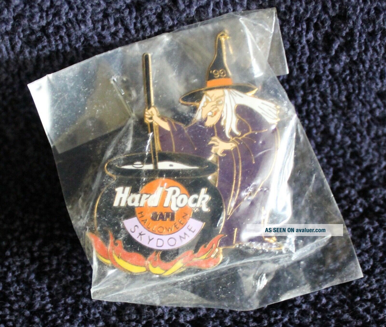 Hard Rock Cafe Pin - Limited Edition 500 Toronto Skydome 1999 Halloween ...