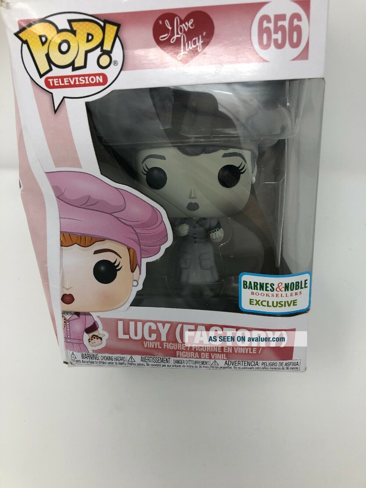 Funko Pop I Love Lucy (Factory) Black And White Barnes Noble Exclusive ...