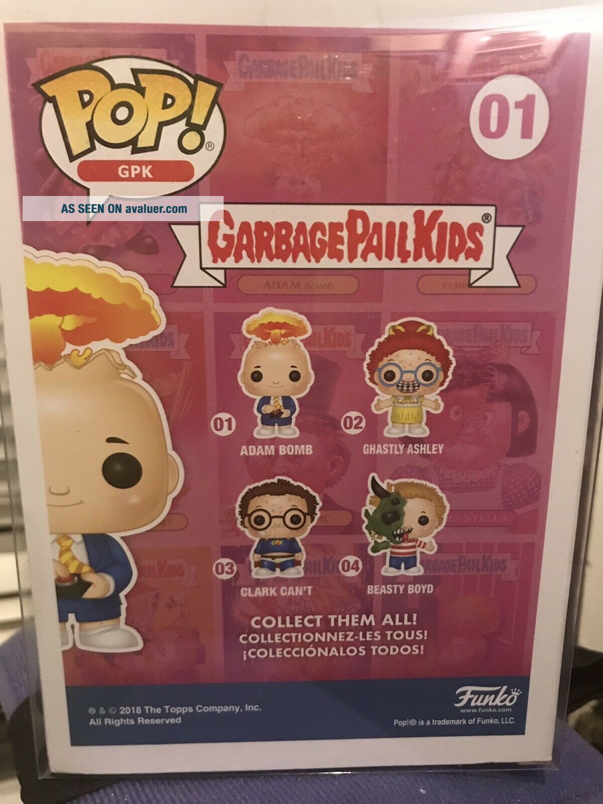 Funko Pop Garbage Pail Kids 01 Adam Bomb | #3678853
