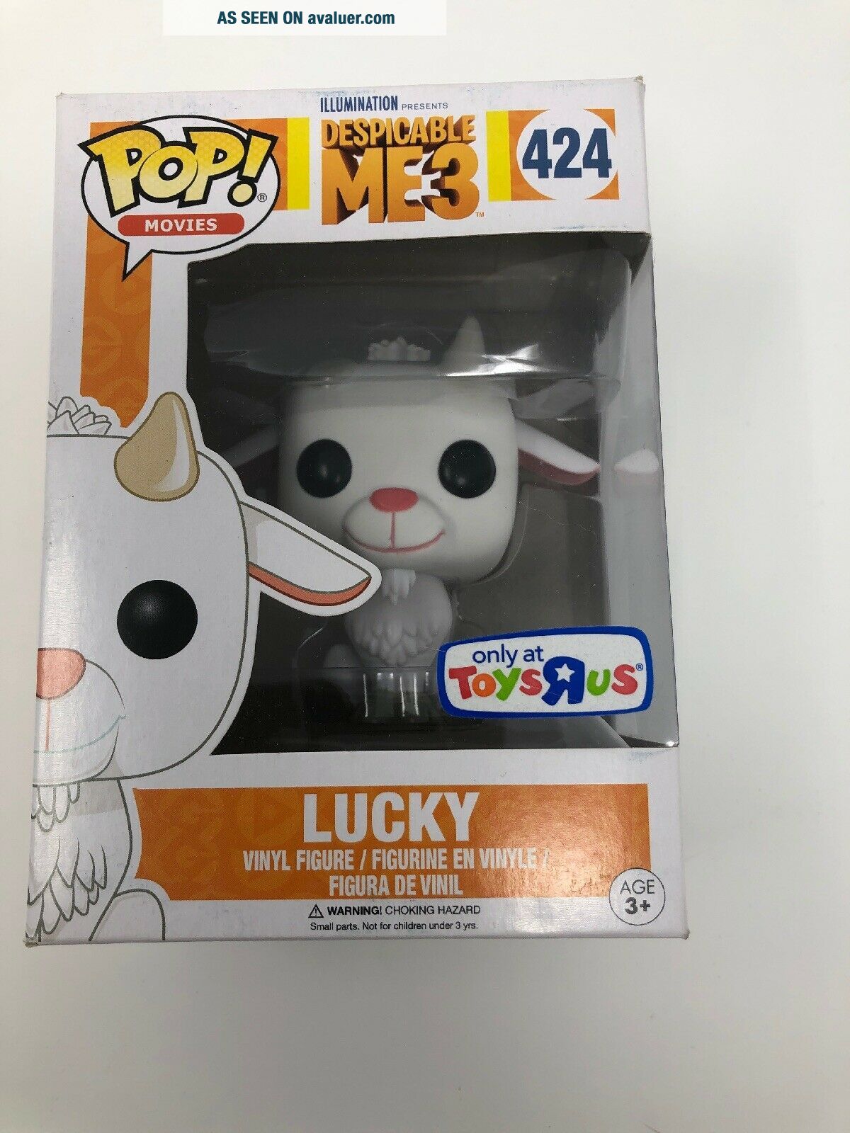 Funko Pop Movies Lucky 424 Despicable Me 3 Exclusive Toys R Us ...