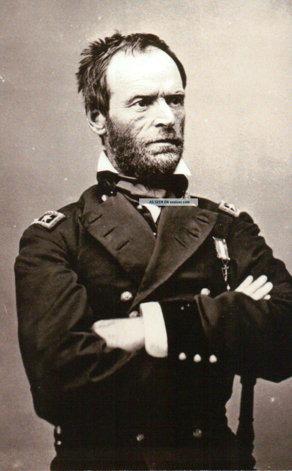 General William Tecumseh Sherman United States Federal Army - Civil War ...
