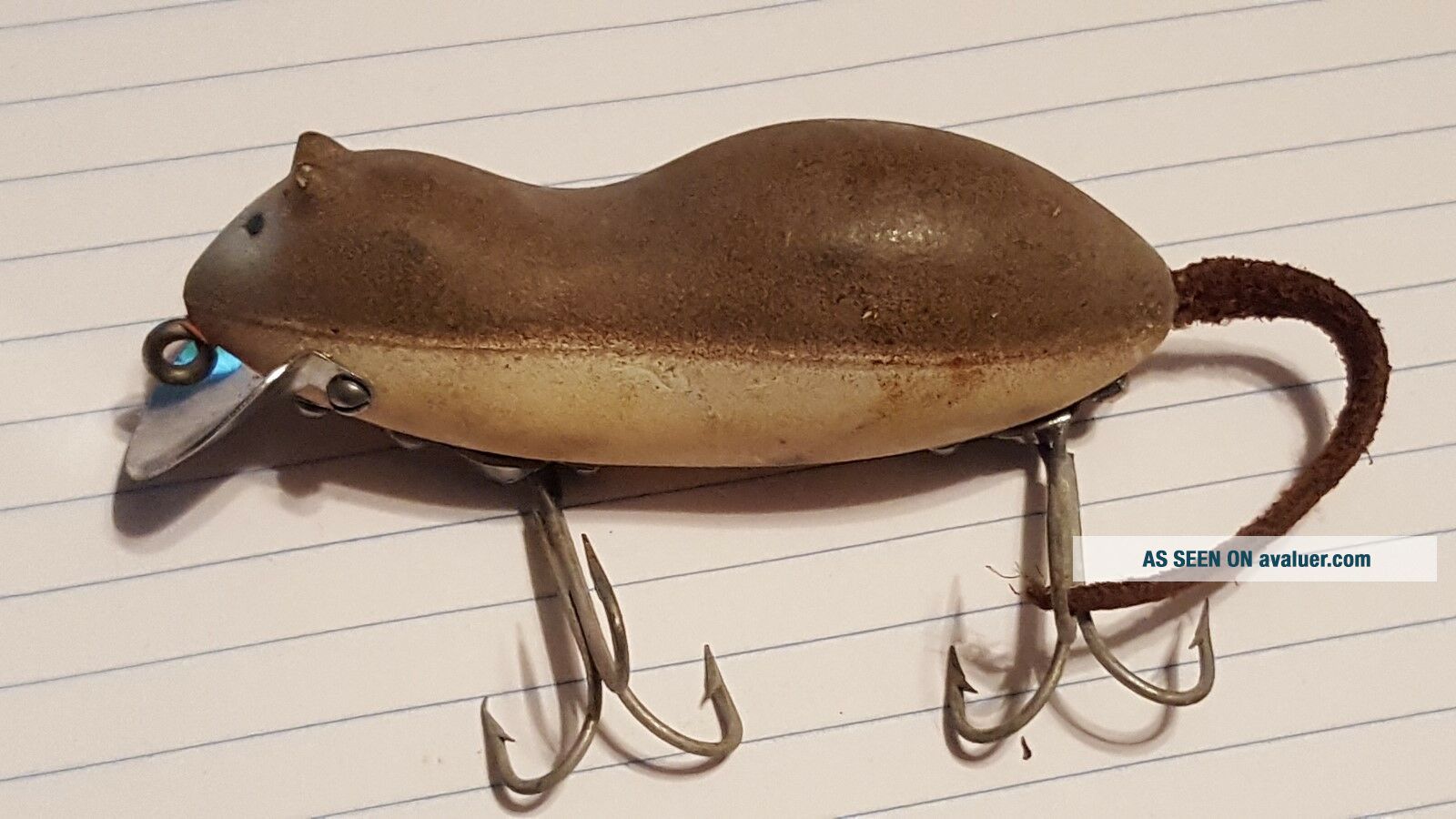 Vintage Heddon Meadow Mouse Fishing Lure | #3655824