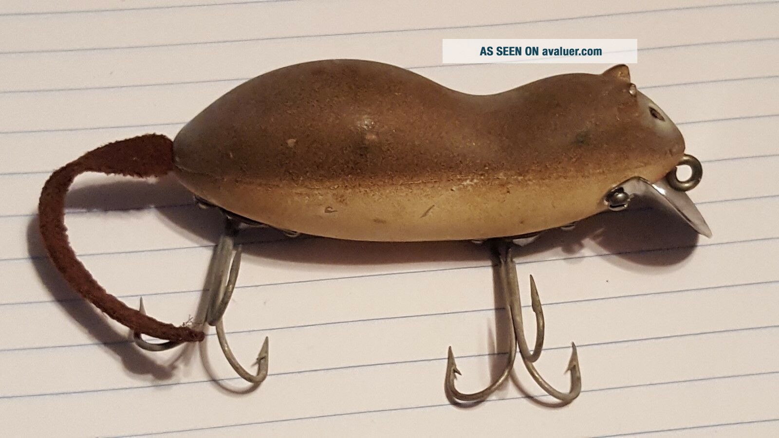Vintage Heddon Meadow Mouse Fishing Lure | #3655824