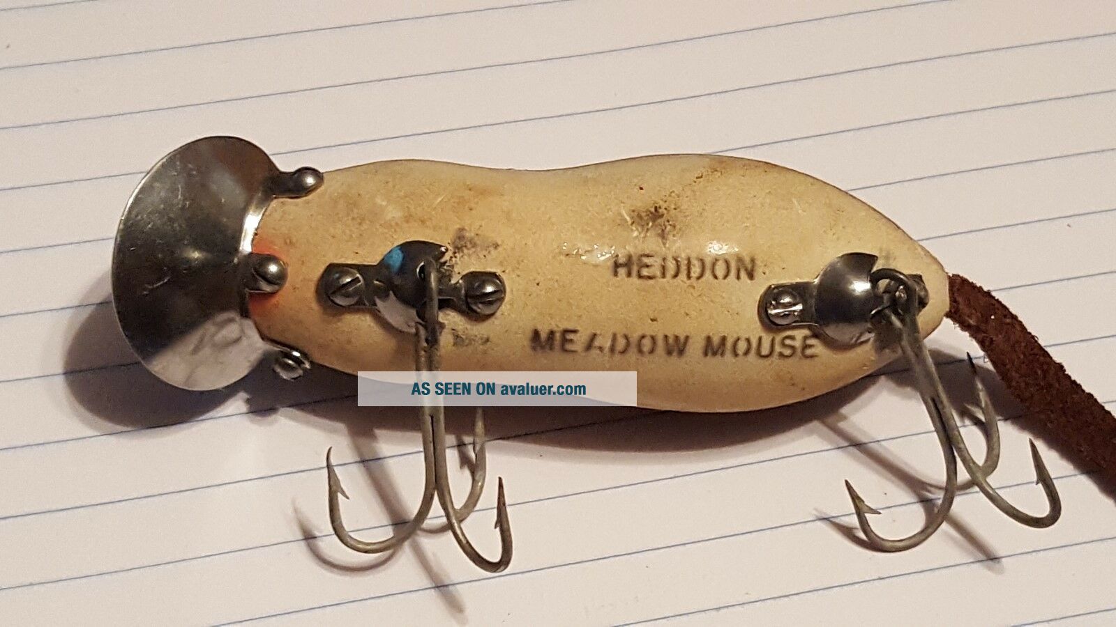 Vintage Heddon Meadow Mouse Fishing Lure | #3655824