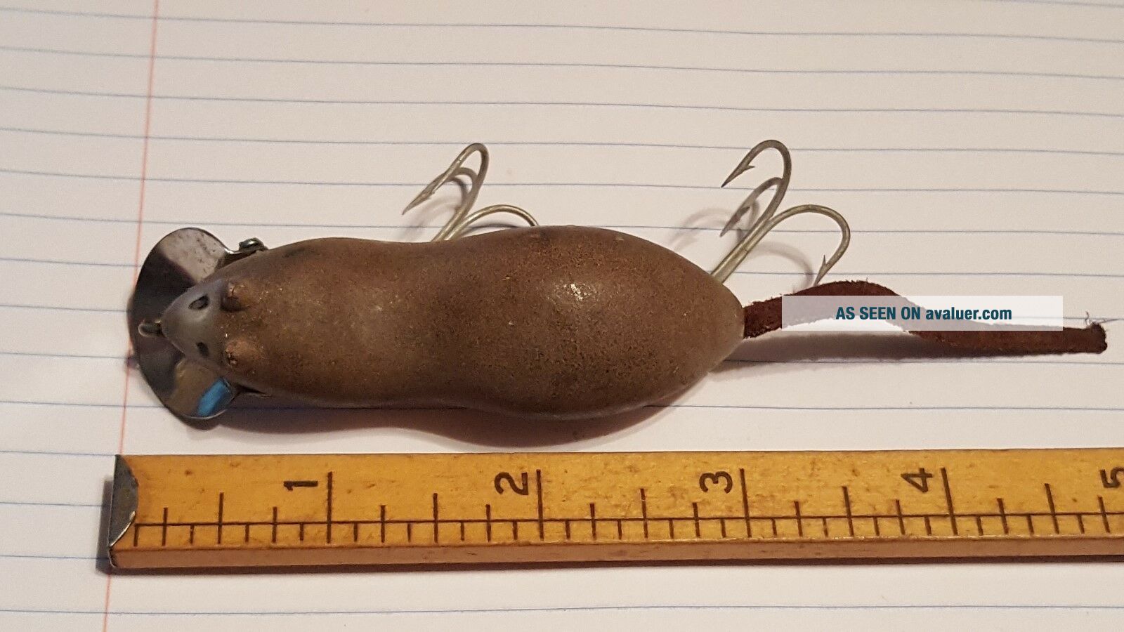 Vintage Heddon Meadow Mouse Fishing Lure | #3655824