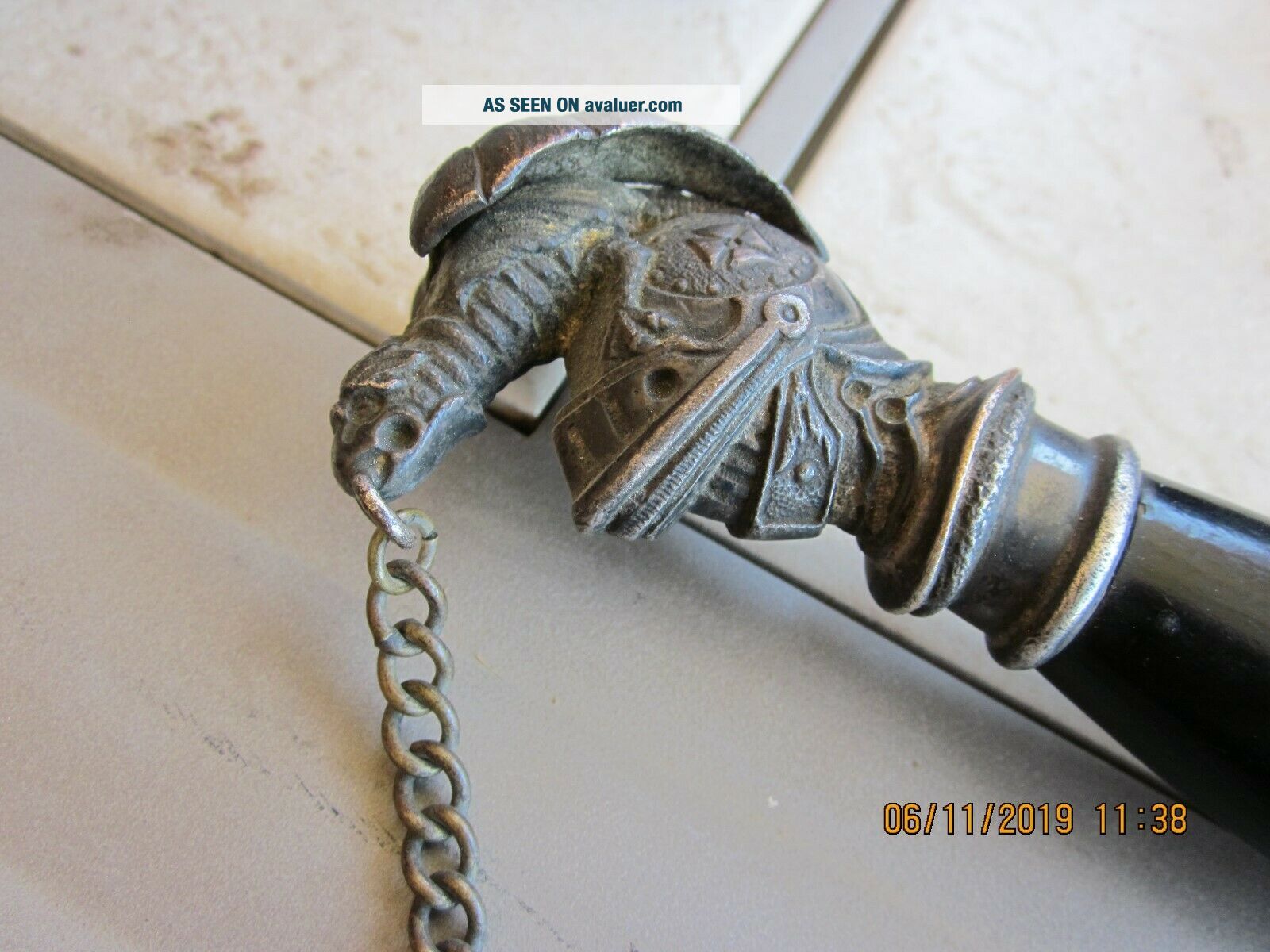 Antique Masonic Templar Sword Cincinnati Regalia Co. | #3673926