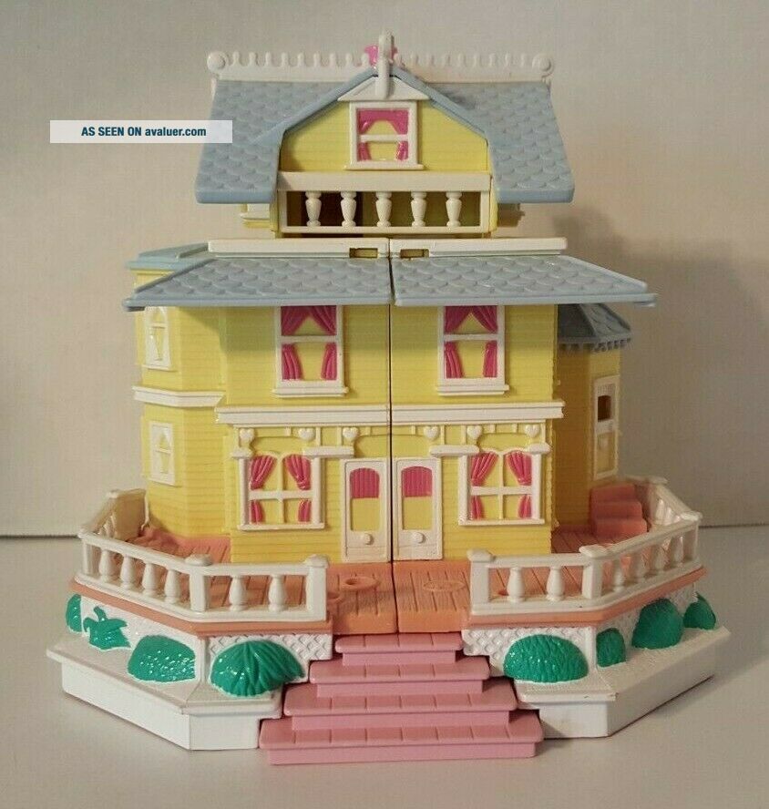 Vintage 1995 Bluebird Polly Pocket Clubhouse Pop Up Party Playhouse ...