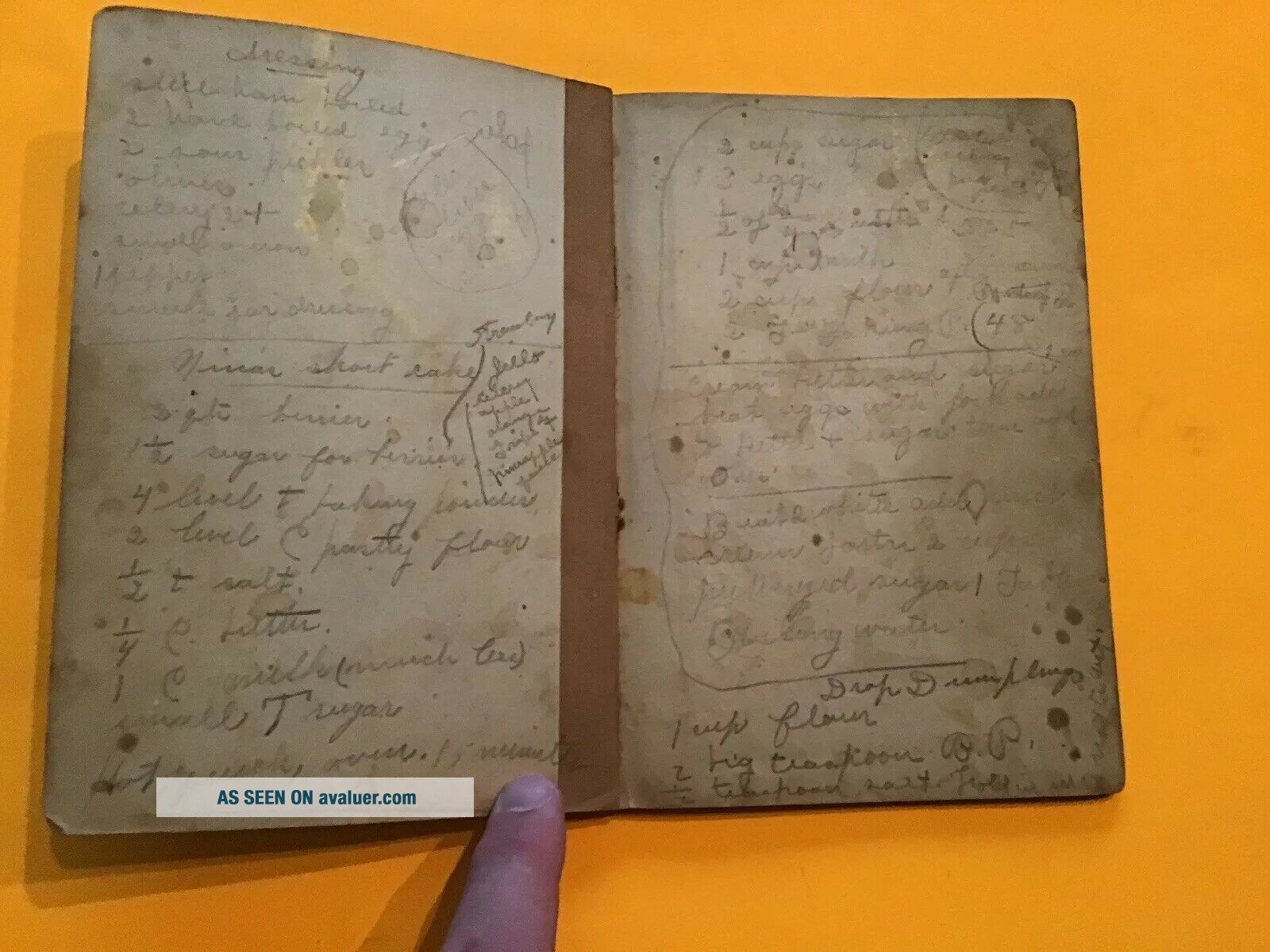 SALEM NJ 1911 ANTIQUE Y ' S Cook Book For Wise Cooks Some Handwritten ...