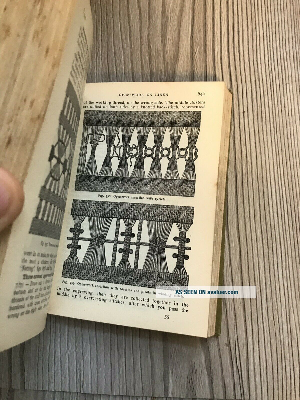 Antique Embroidery Book Dillmont ENCYCLOPEDIA OF NEEDLEWORK Sewing RARE ...