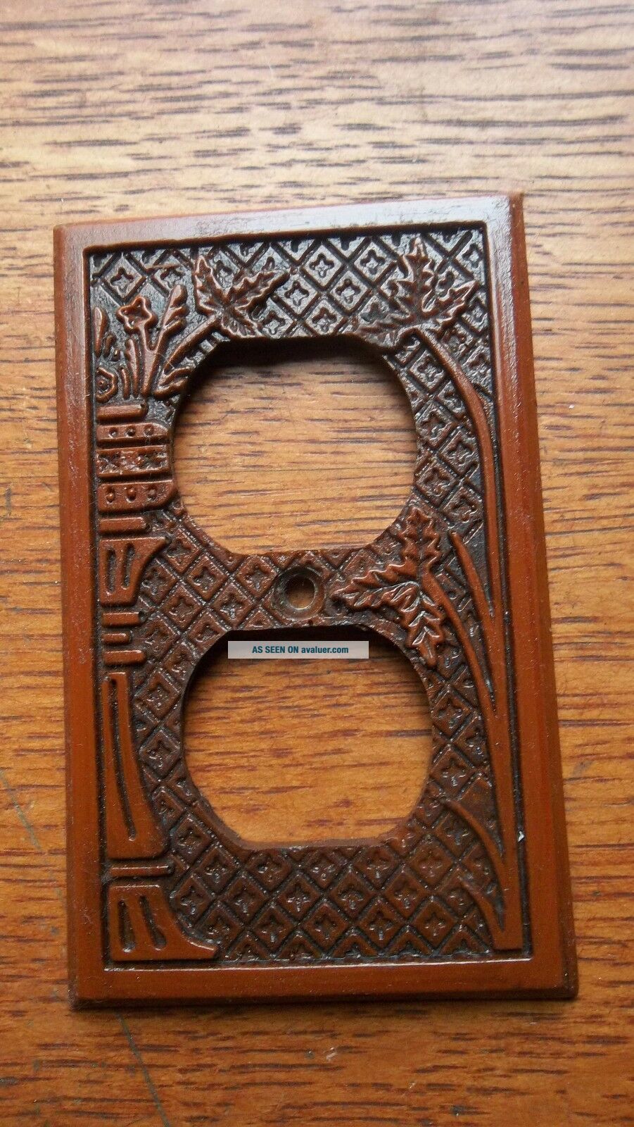 Victorian Lockwood " Broken Leaf " Electrical Outlet Cover | #3756914
