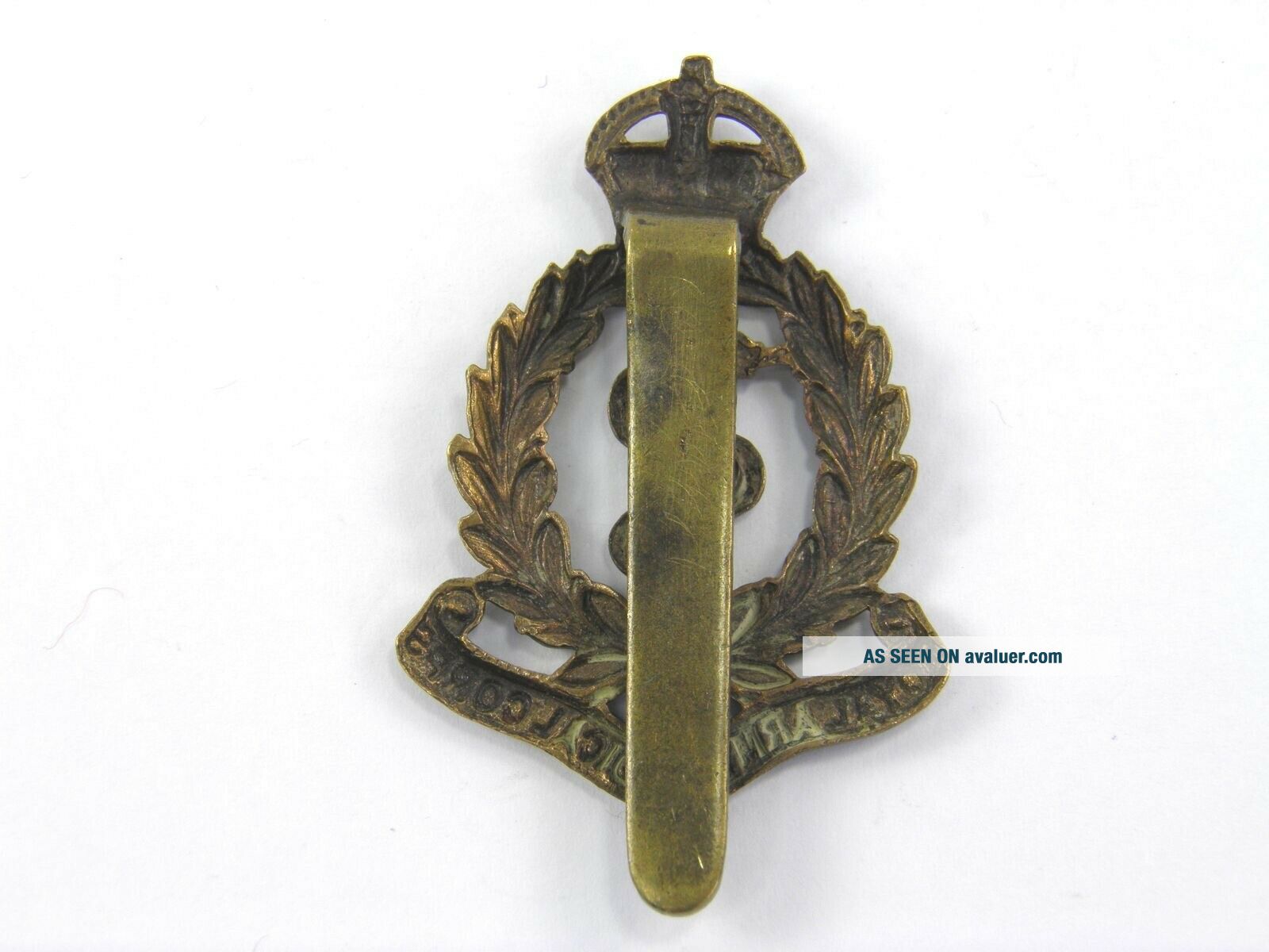 Antique Brass British Army Military Cap Badge Royal Army Medical Corps ...